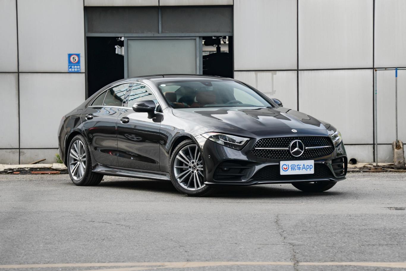 【奔驰CLSCLS 260侧前45度车头向右水平图片-汽车图片大全】-易车