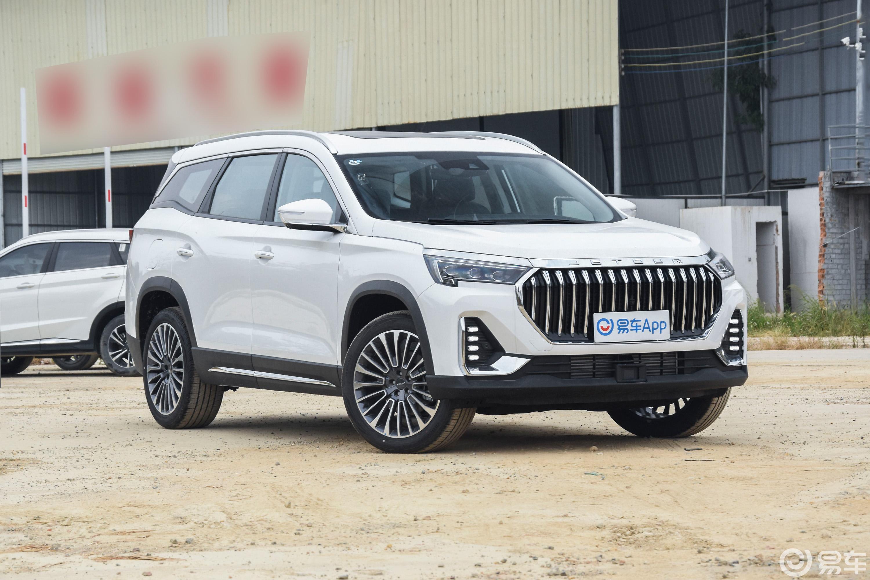 【捷途X90子龙 2.0T 常胜版 7座侧前45度车头向右水平图片-汽车图片大全】-易车