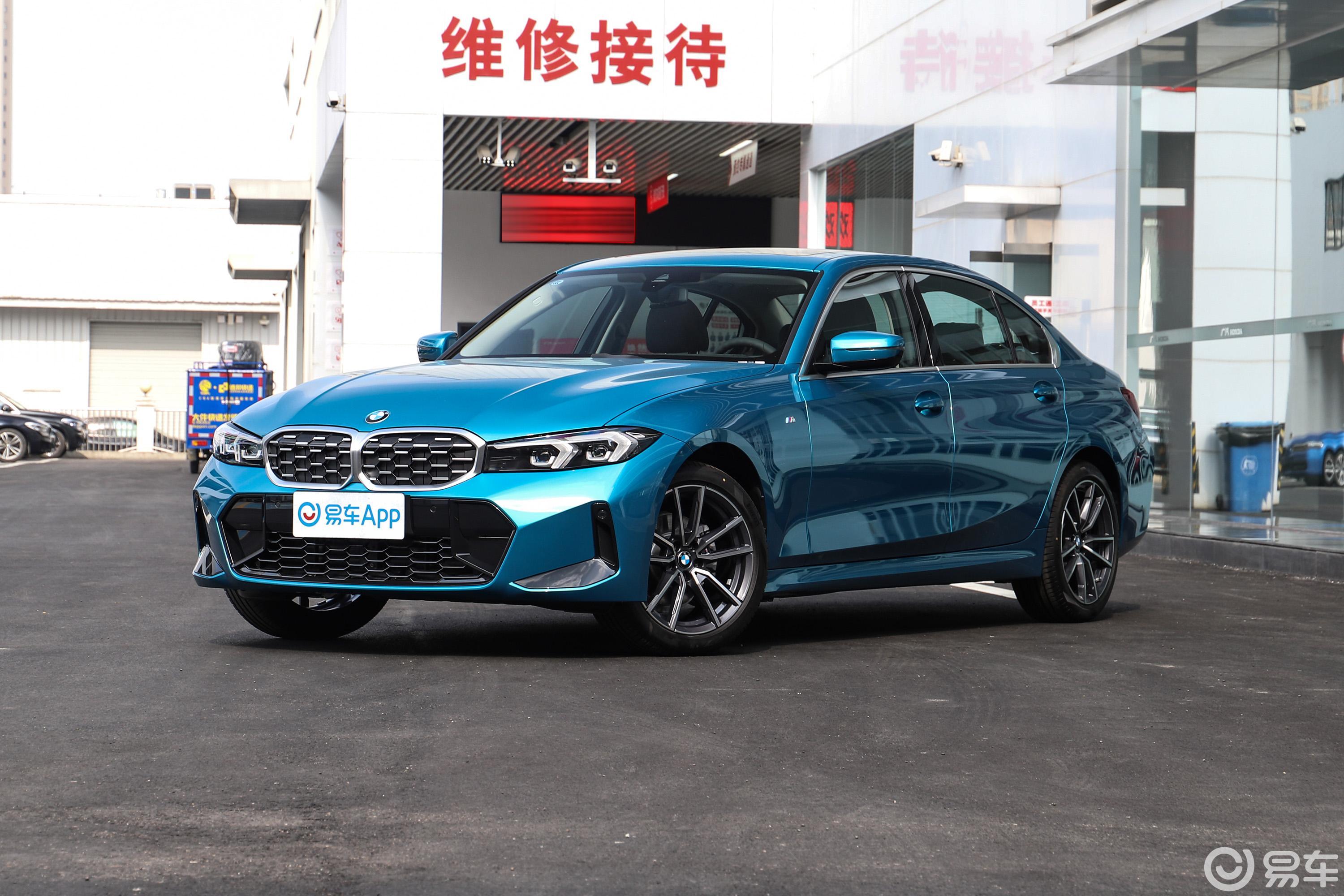 【宝马3系325Li xDrive M运动套装侧前45度车头向左水平图片-汽车图片大全】-易车