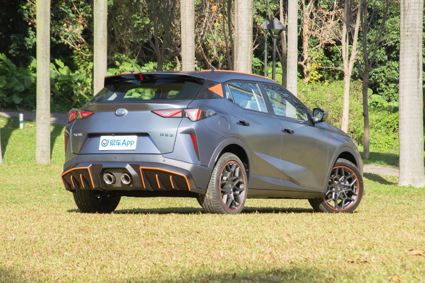 【传祺GS3影速 270T R-STYLE版侧后45度车头向右水平图片-汽车图片大全】-易车