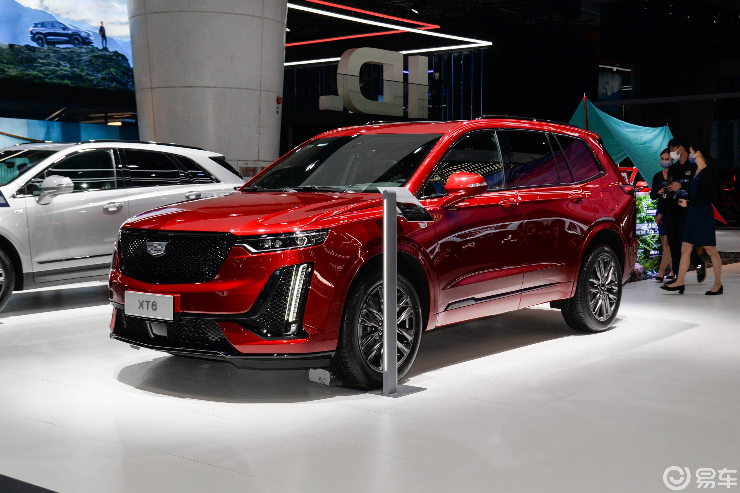 【凯迪拉克XT6轻混 2.0T 四驱铂金型黑钻版 6座外观图片-汽车图片大全】-易车