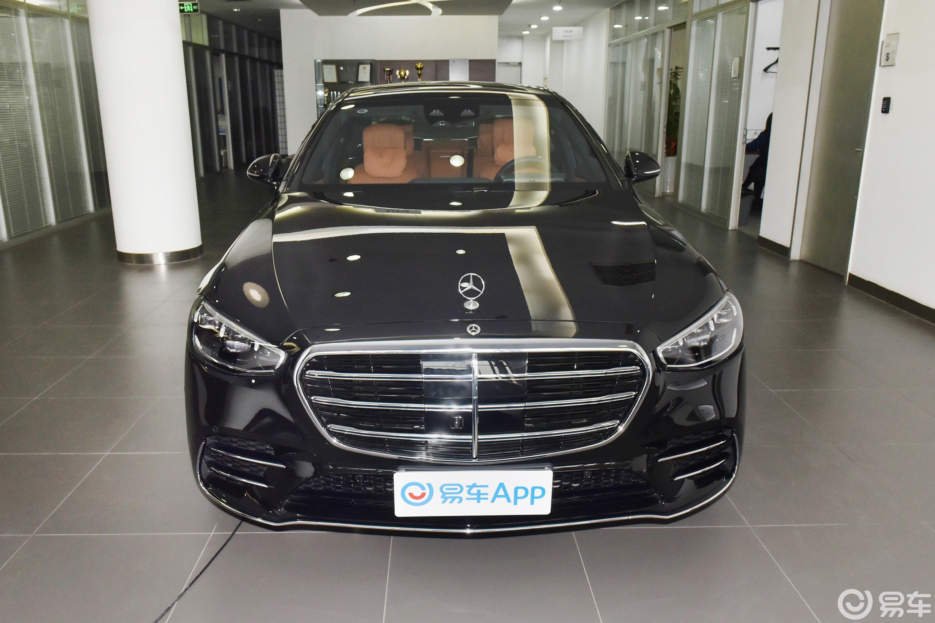 【奔驰S级S 450 L 4MATIC正前水平图片-汽车图片大全】-易车
