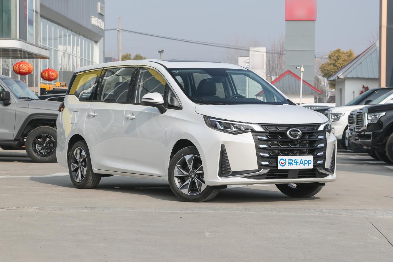 【传祺M6Pro 270T 豪华版侧前45度车头向右水平图片-汽车图片大全】-易车