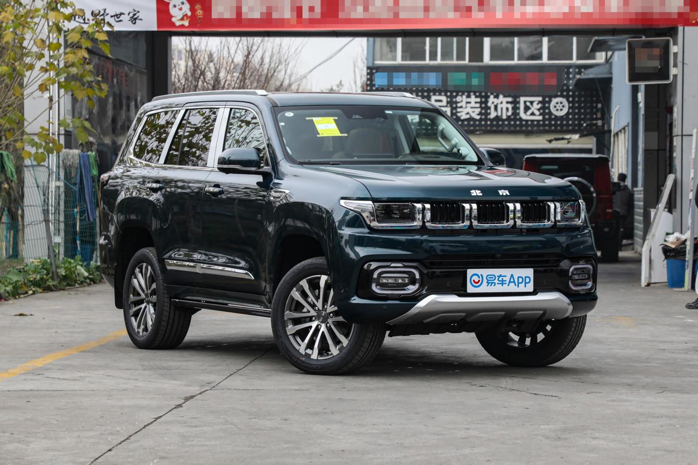 【北京越野BJ602.0T 十一版 7座 汽油侧前45度车头向右水平图片-汽车图片大全】-易车