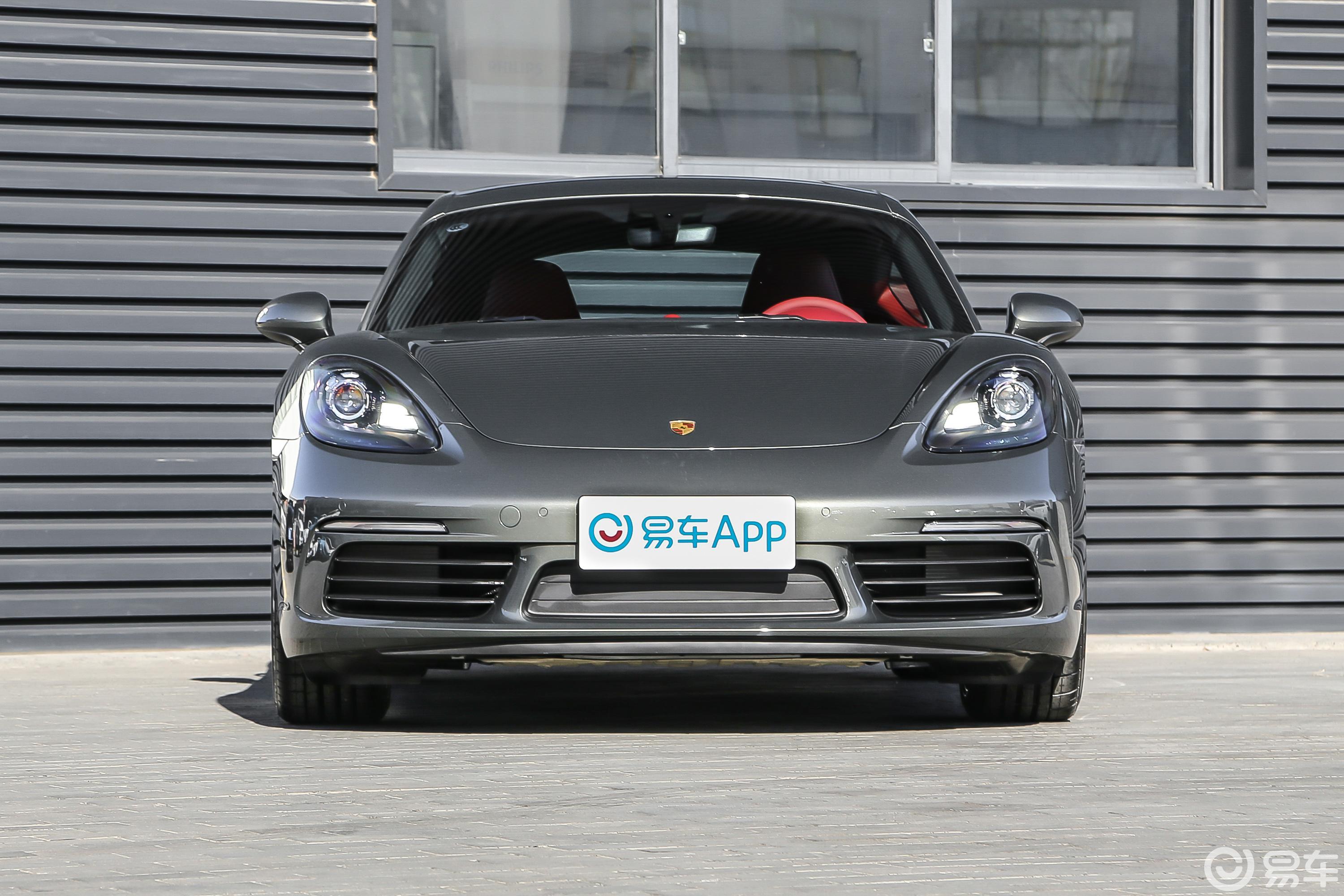 【保时捷718Cayman 2.0T正前水平图片-汽车图片大全】-易车