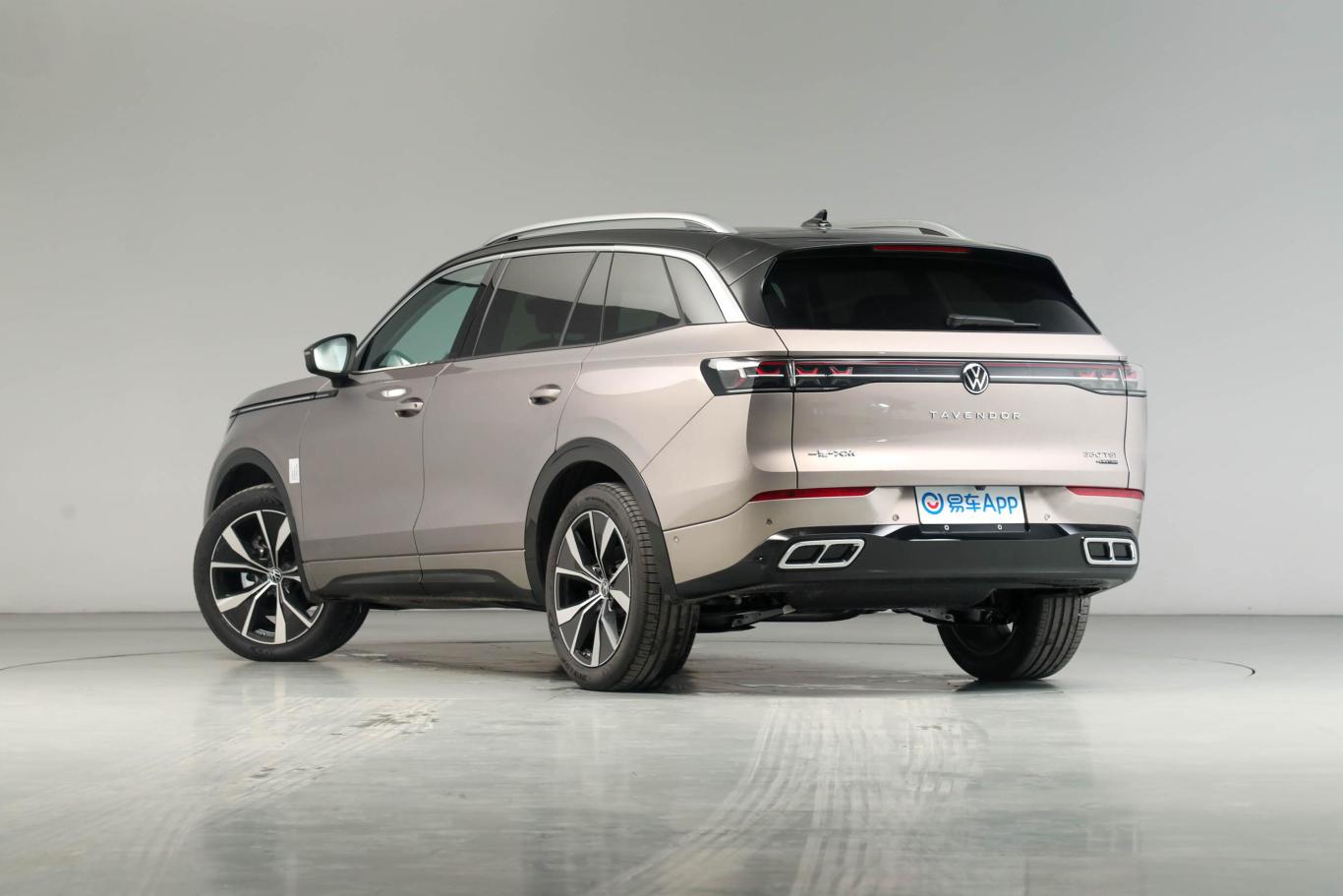 【揽巡380TSI 四驱R-Line巡礼版侧后45度车头向左水平图片-汽车图片大全】-易车