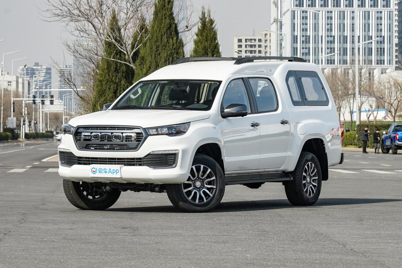 【大将军F9 SUV2.0T 自动四驱豪华型侧前45度车头向左水平图片-汽车图片大全】-易车