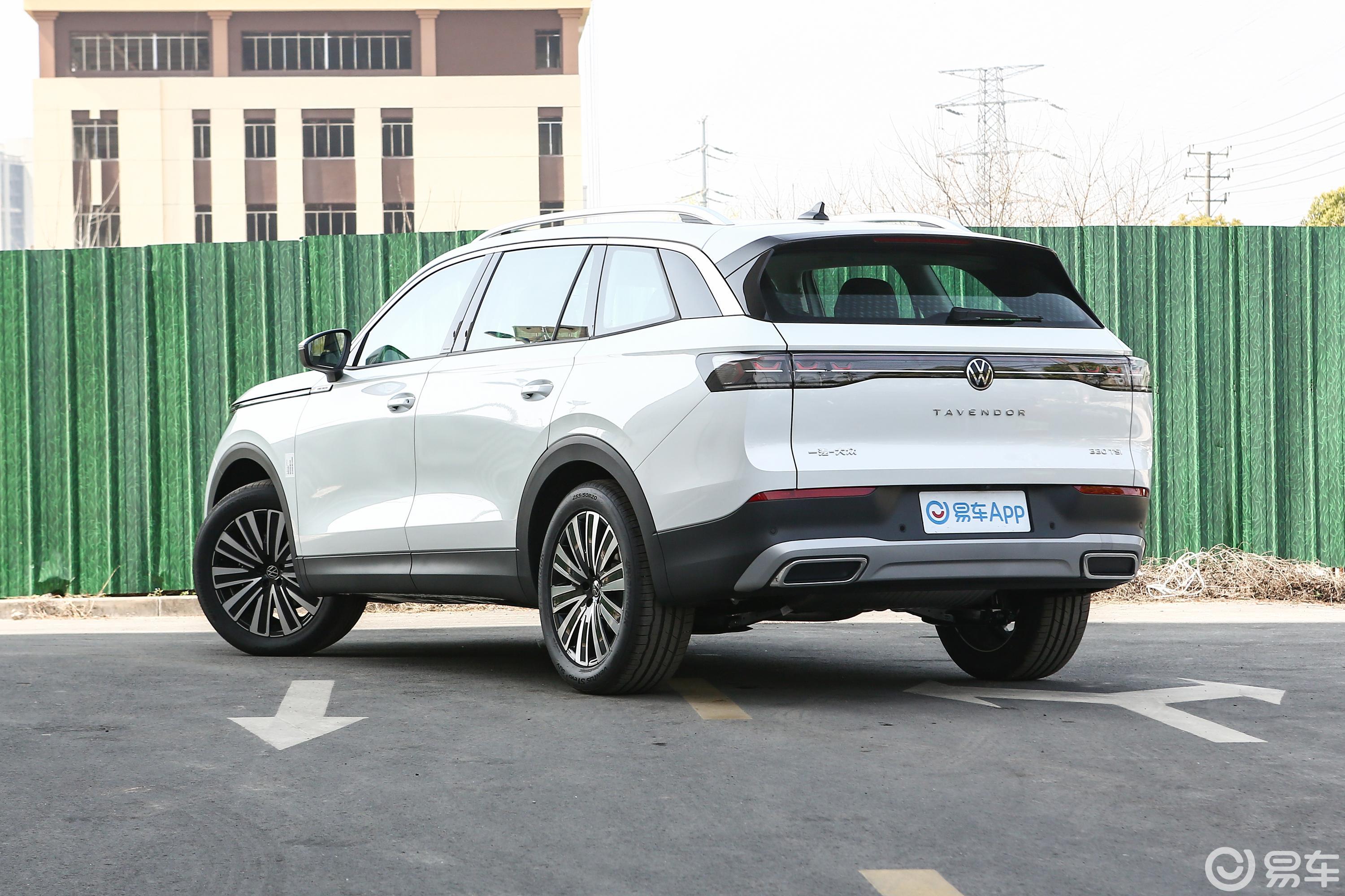 【揽巡330TSI 两驱豪华巡逸版侧后45度车头向左水平图片-汽车图片大全】-易车