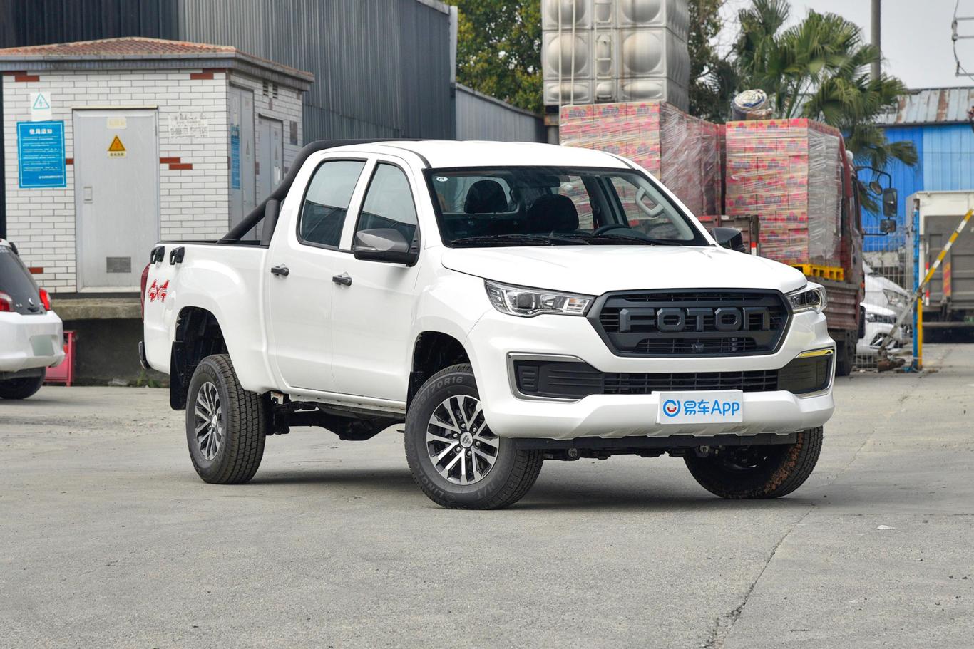 【大将军F9奋斗版 2.0T 手动四驱长箱精英型 柴油侧前45度车头向右水平图片-汽车图片大全】-易车