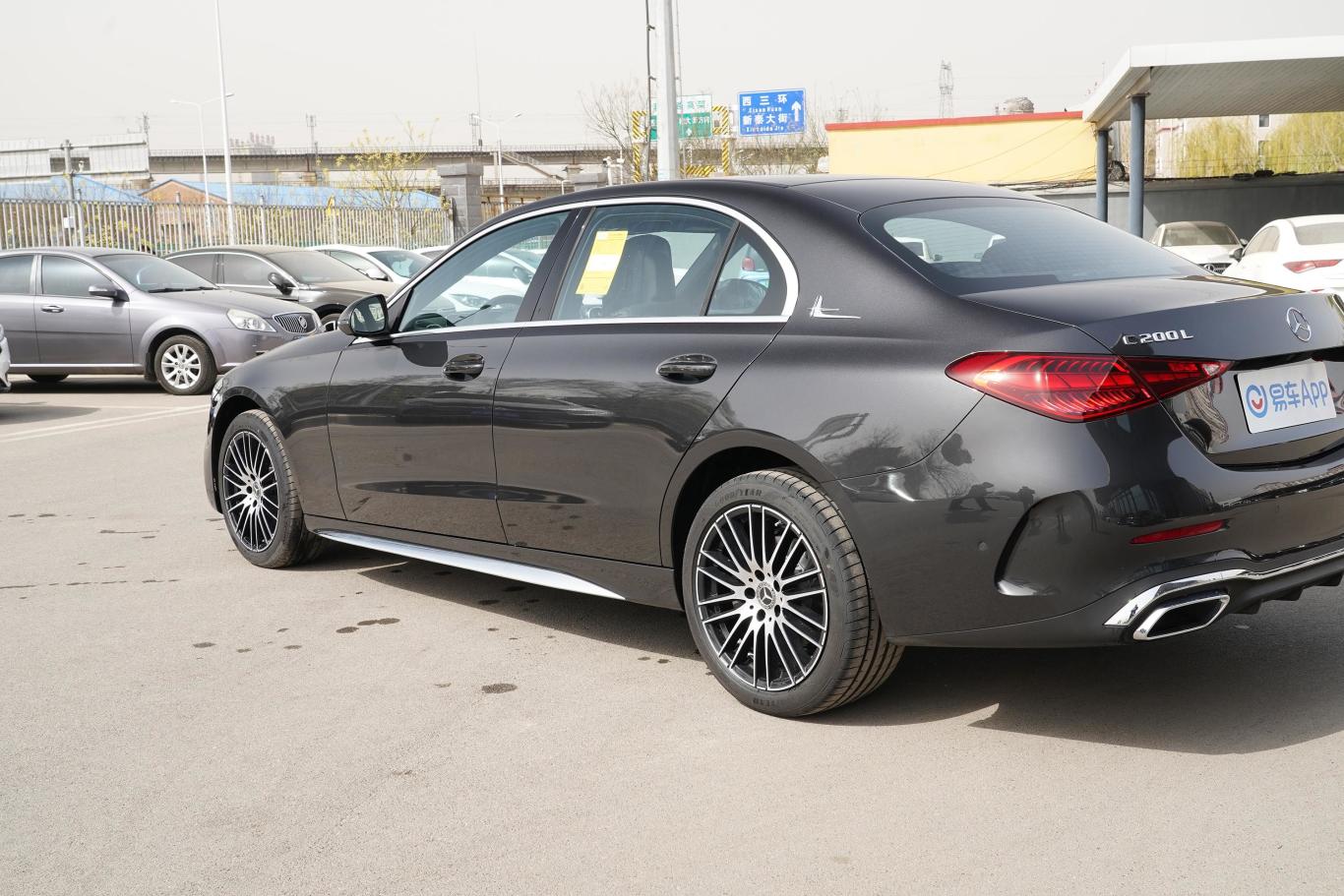 【奔驰C级改款 C 200 L 运动版外观细节图片-汽车图片大全】-易车