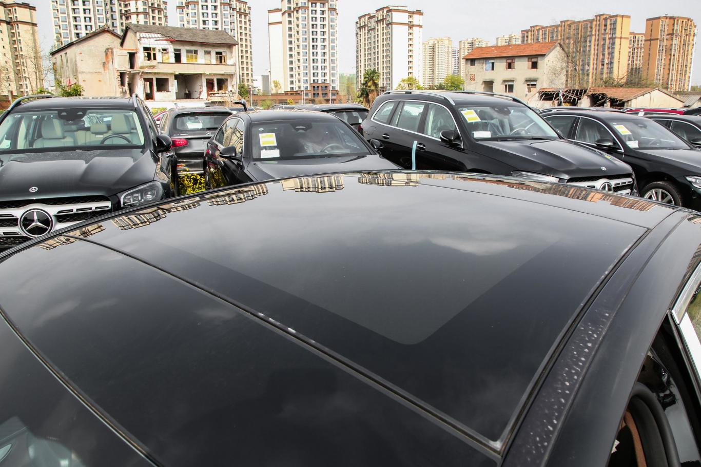 【奔驰E级改款 E 260 L天窗图片-汽车图片大全】-易车