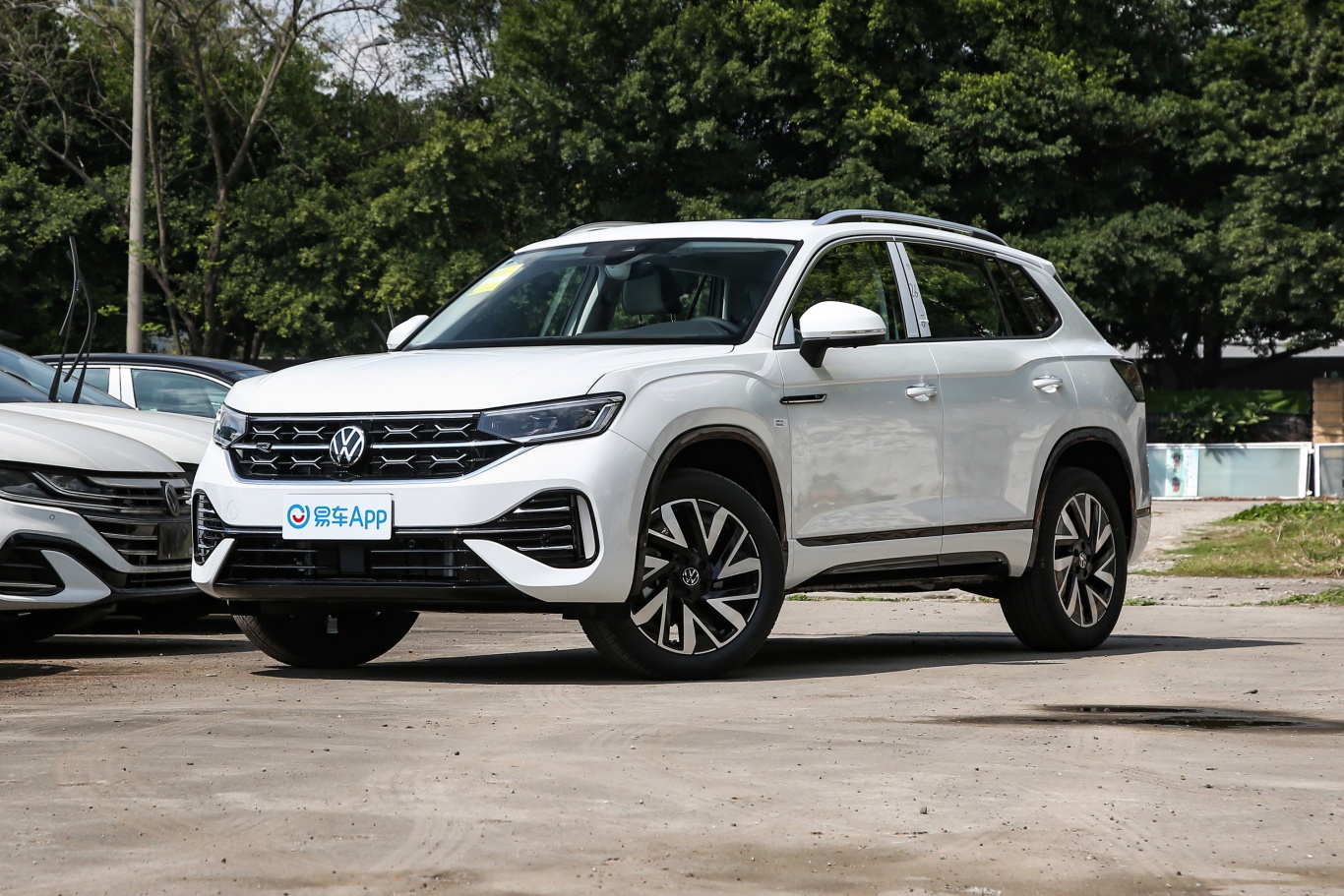 【探岳改款 380TSI 四驱R-Line高能版侧前45度车头向左水平图片-汽车图片大全】-易车