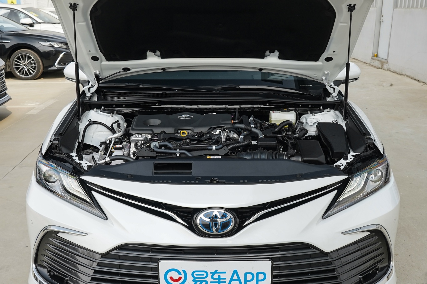 【凯美瑞双擎 2.5HG 豪华版前舱整体图片-汽车图片大全】-易车