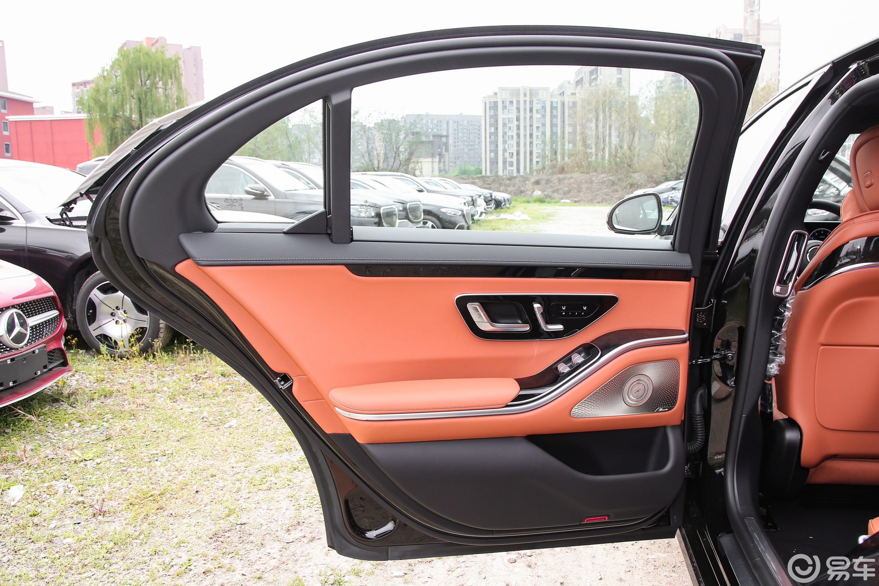 【奔驰S级改款 S 400 L 豪华型驾驶员侧后车门图片-汽车图片大全】-易车