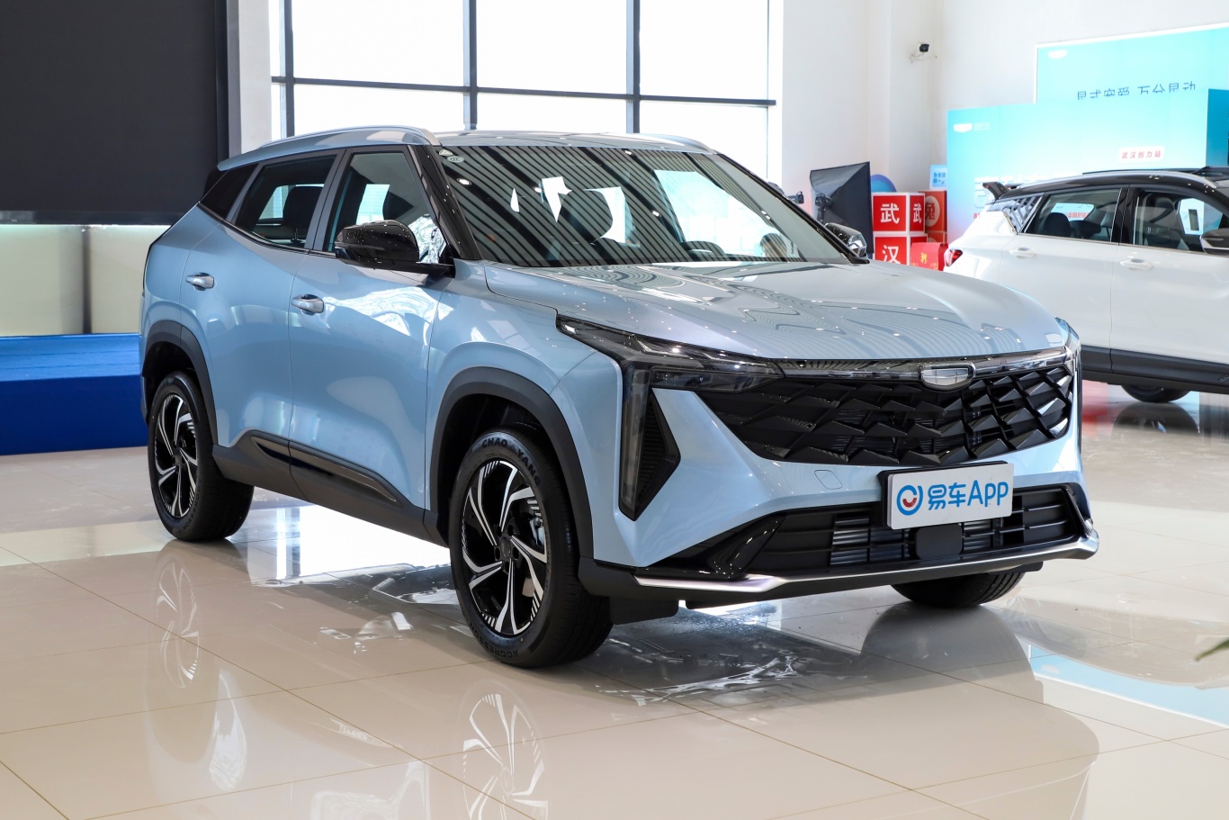 【博越博越COOL 1.5T 智联型侧前45度车头向右水平图片-汽车图片大全】-易车