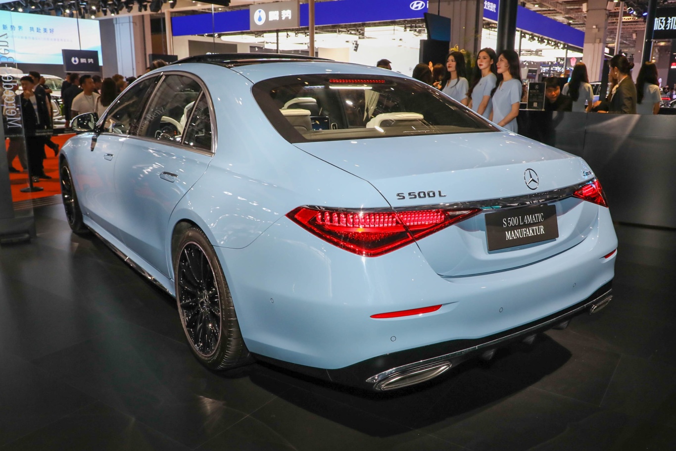 【奔驰S级S 500 L 4MATIC 匠心高定版图片-汽车图片大全】-易车