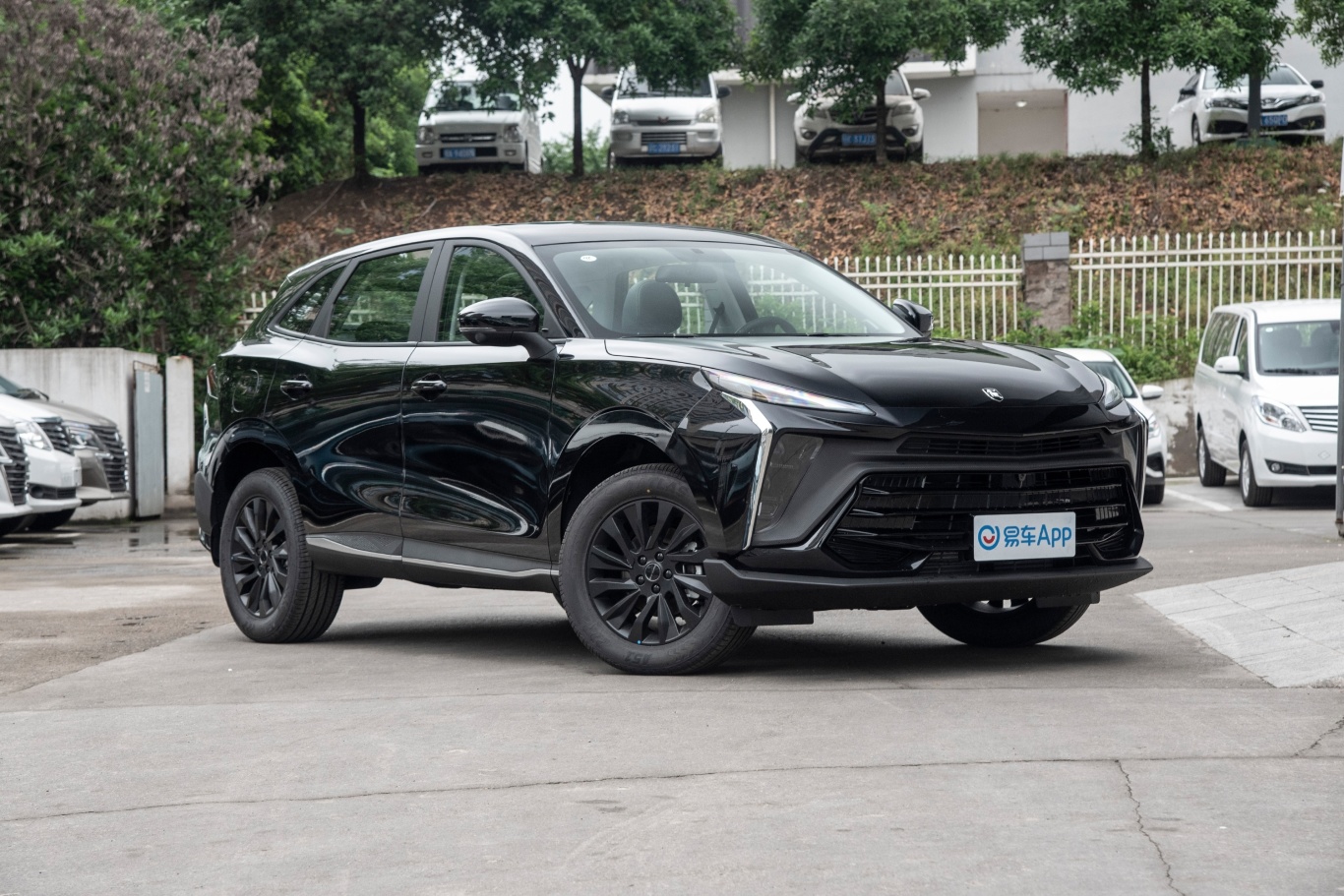 【风行T5 EVO狂飚版 1.5T 新铂金款侧前45度车头向右水平图片-汽车图片大全】-易车