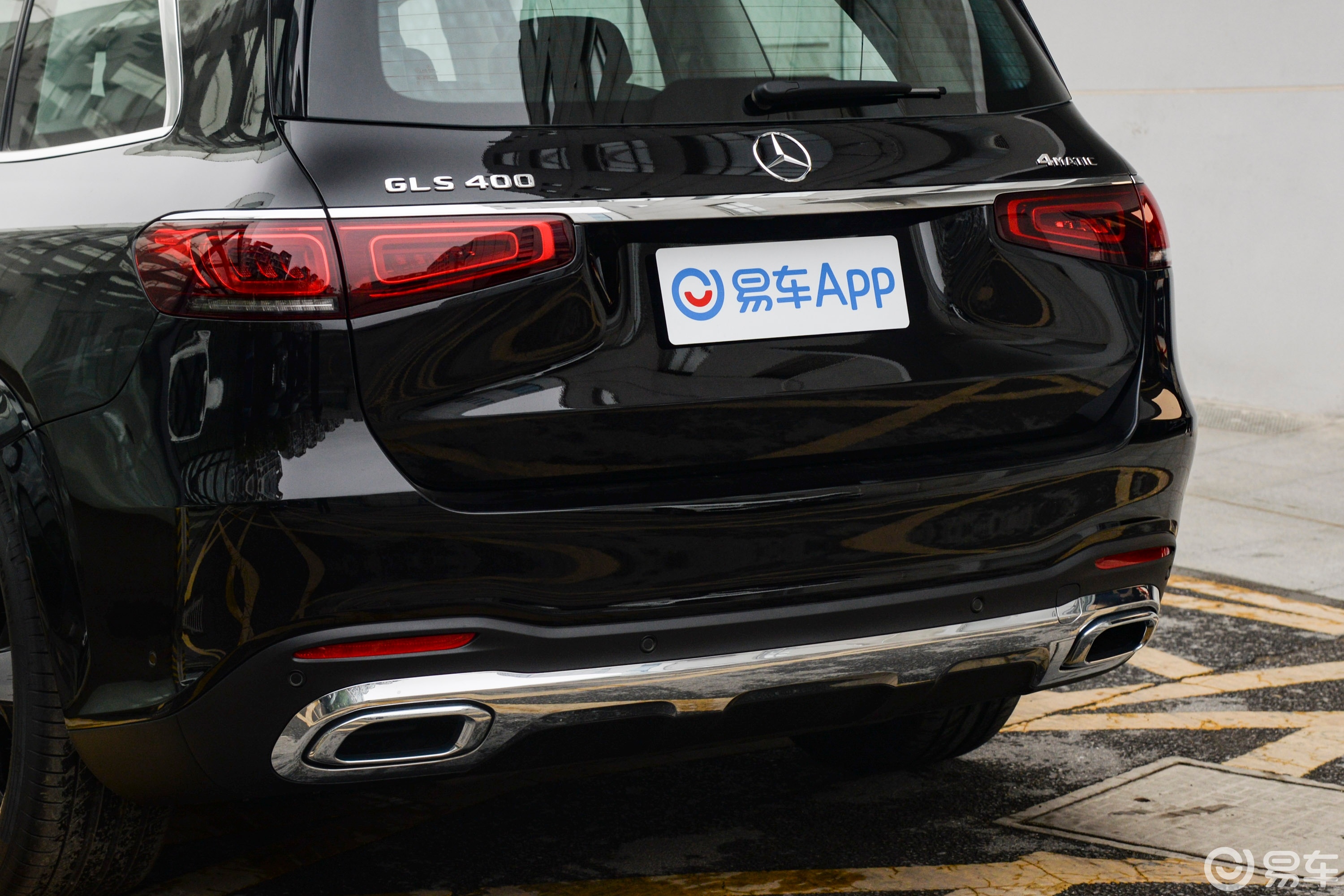 【奔驰GLS改款 GLS 400 4MATIC车后雷达图片-汽车图片大全】-易车