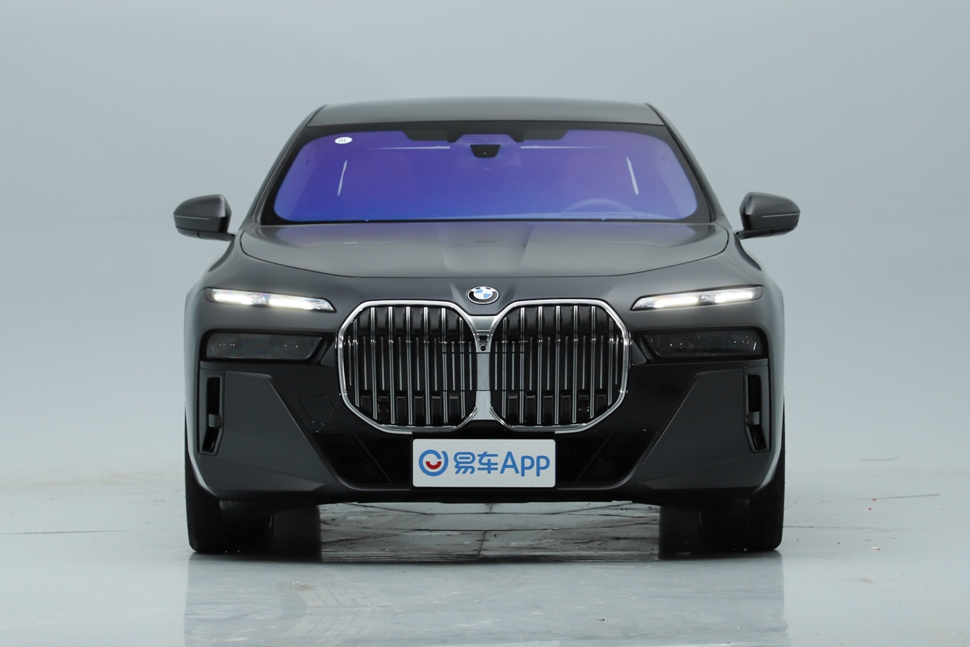 【宝马7系740Li 尊享型 M运动套装正前水平图片-汽车图片大全】-易车