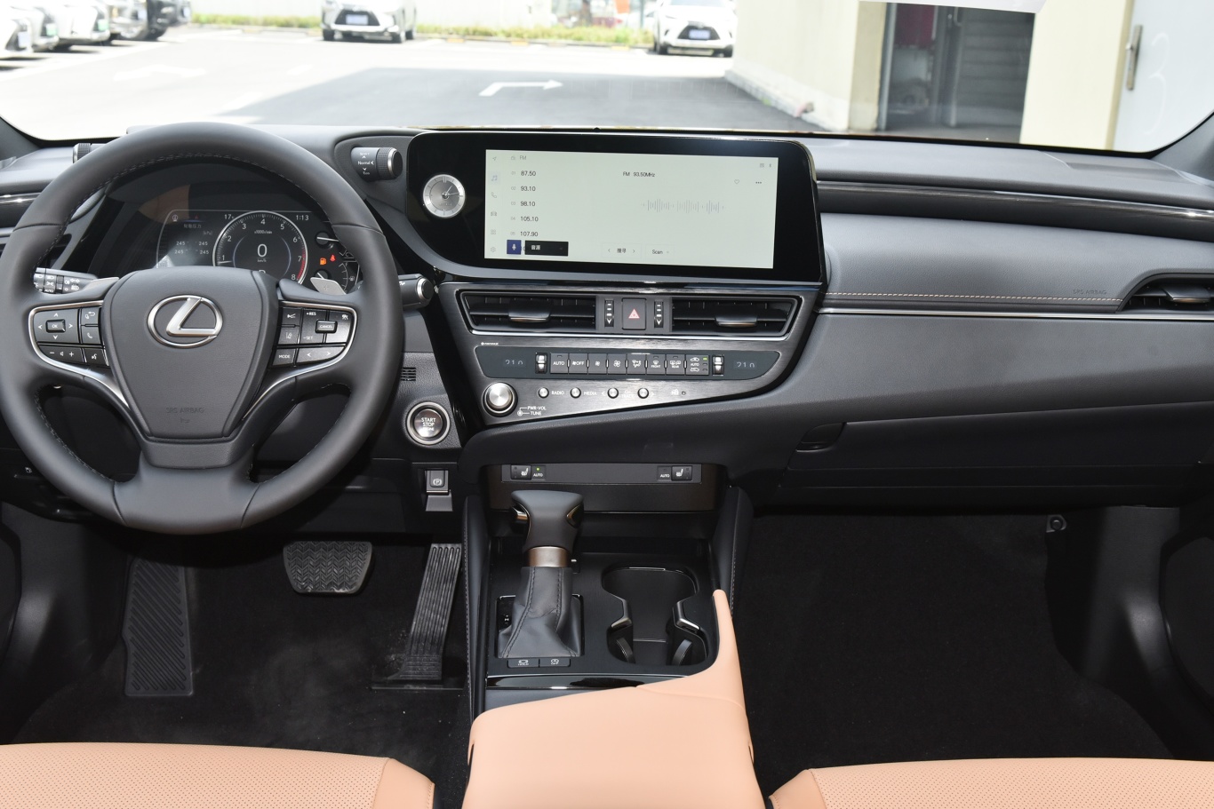 【雷克萨斯ES200 卓越版中控台整体图片-汽车图片大全】-易车