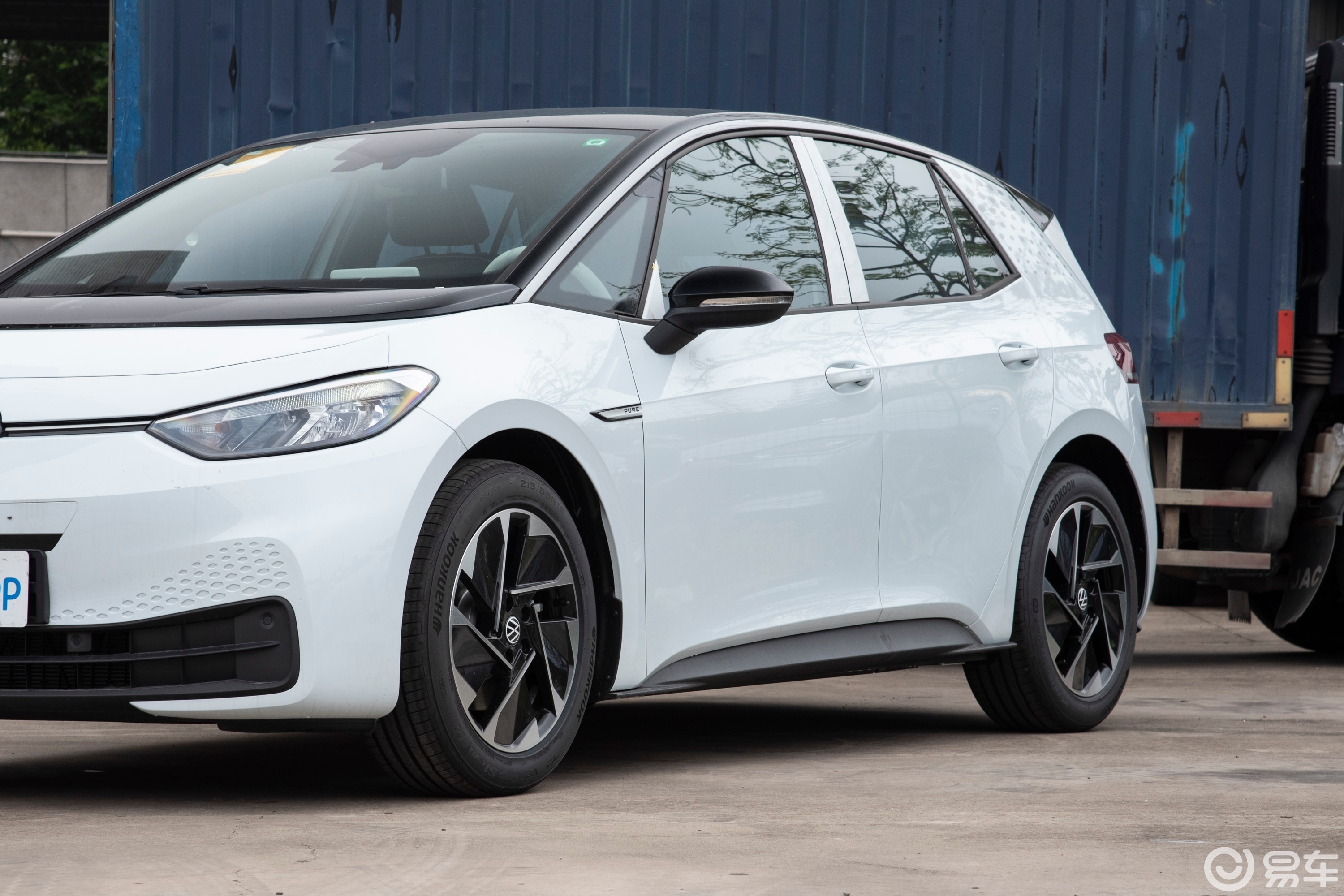 【大众ID.3升级款 450km 纯净智享版外观细节图片-汽车图片大全】-易车