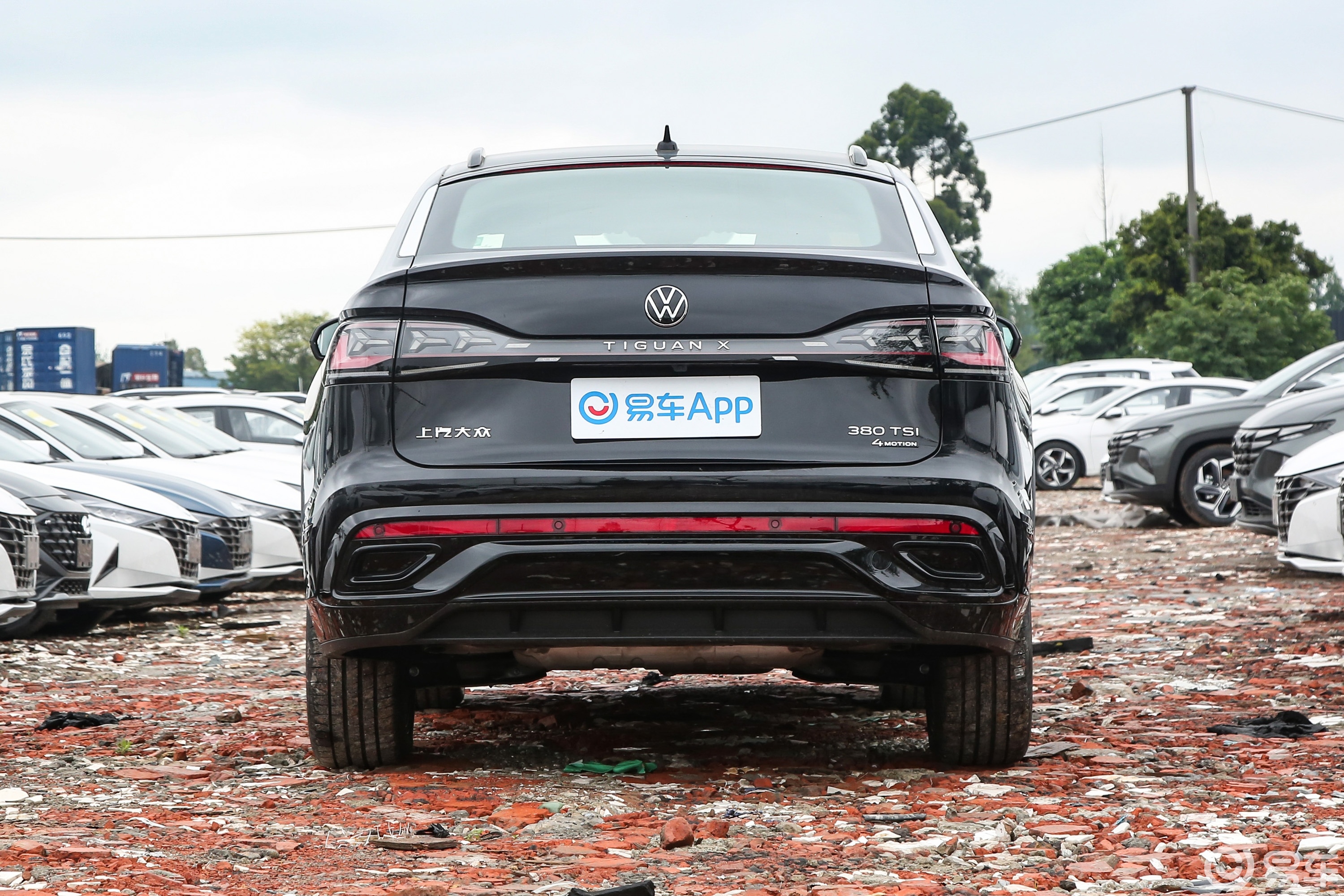 【途观X改款 380TSI 四驱尊崇旗舰版正后水平图片-汽车图片大全】-易车