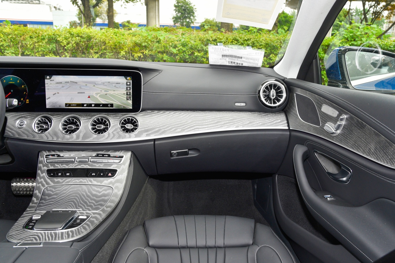 【奔驰CLS改款 CLS 260副驾驶位区域图片-汽车图片大全】-易车