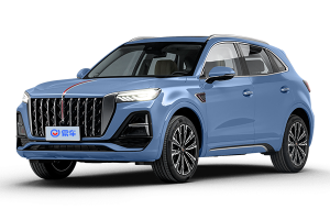 【红旗HS72.0T 四驱旗领版 7座侧前45度车头向右水平图片-汽车图片大全】-易车