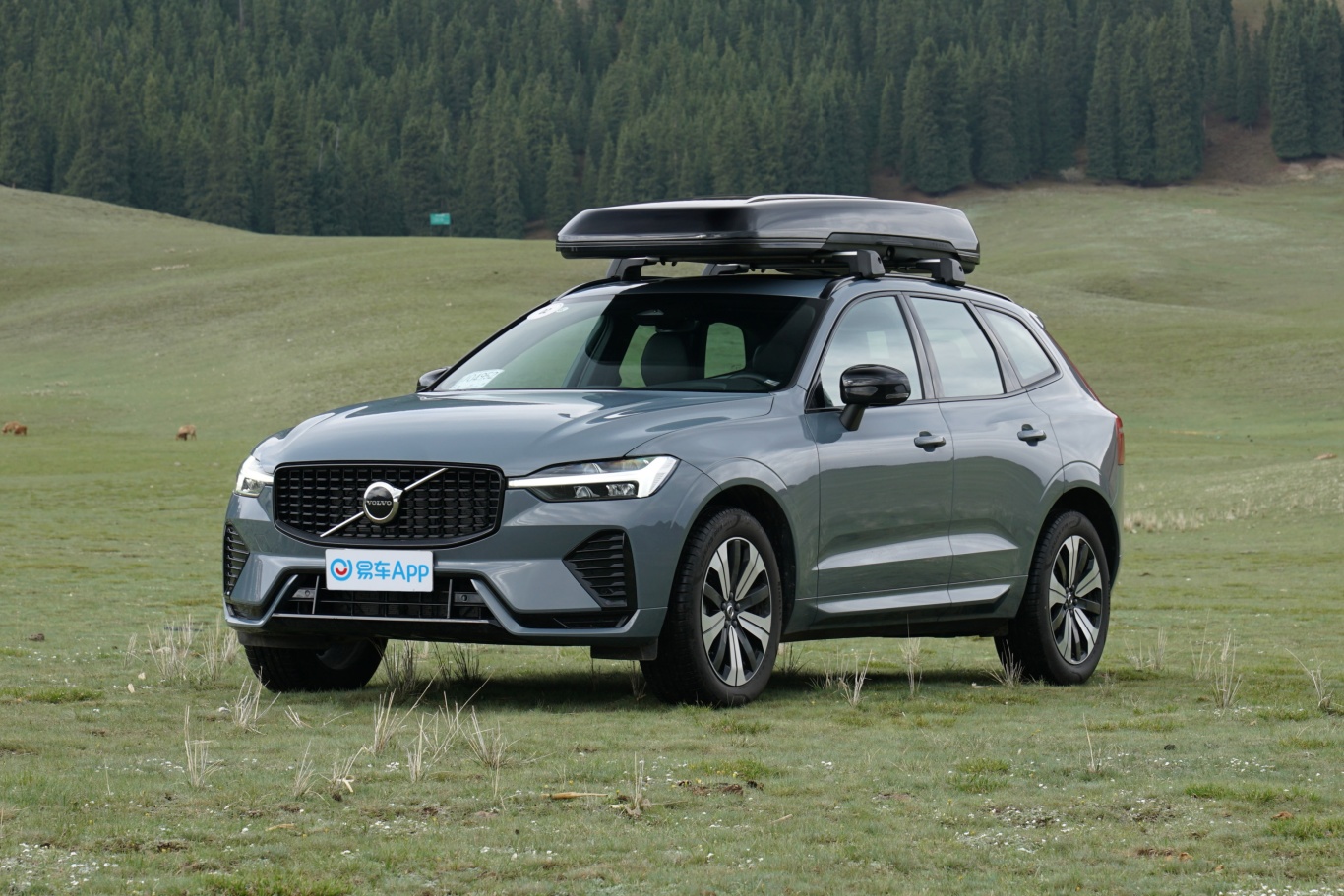 【沃尔沃XC60B5 四驱峡湾版侧前45度车头向左水平图片-汽车图片大全】-易车