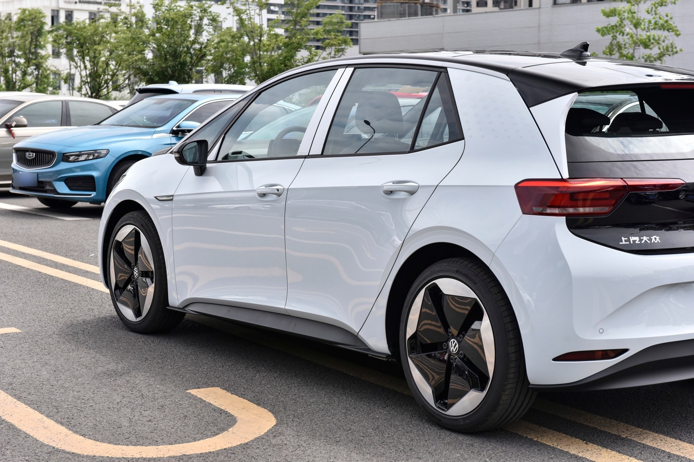 【大众ID.3升级款 450km 极智版外观细节图片-汽车图片大全】-易车