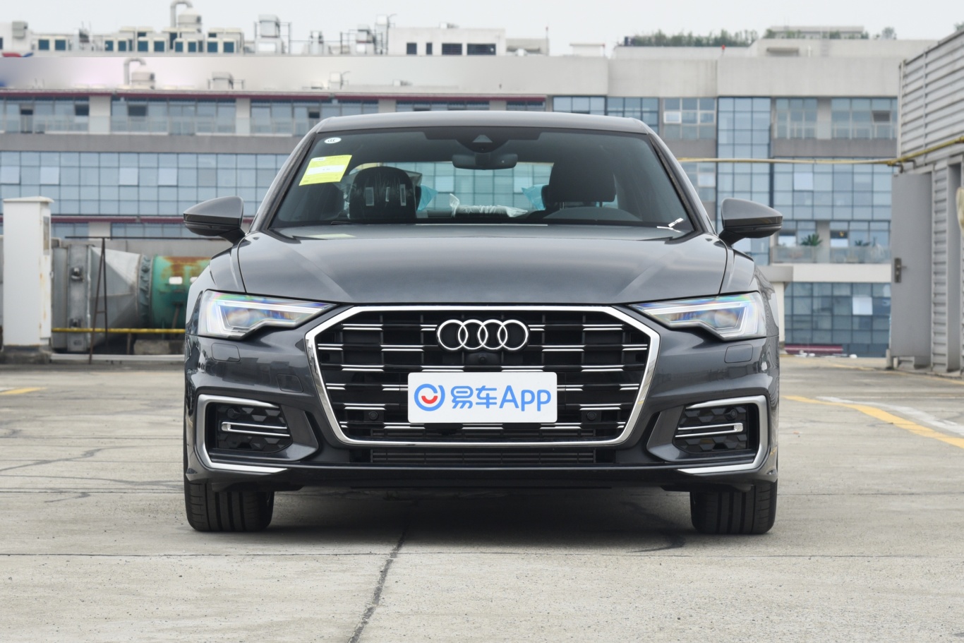 【奥迪A6L改款 45 TFSI 臻选动感型正前水平图片-汽车图片大全】-易车