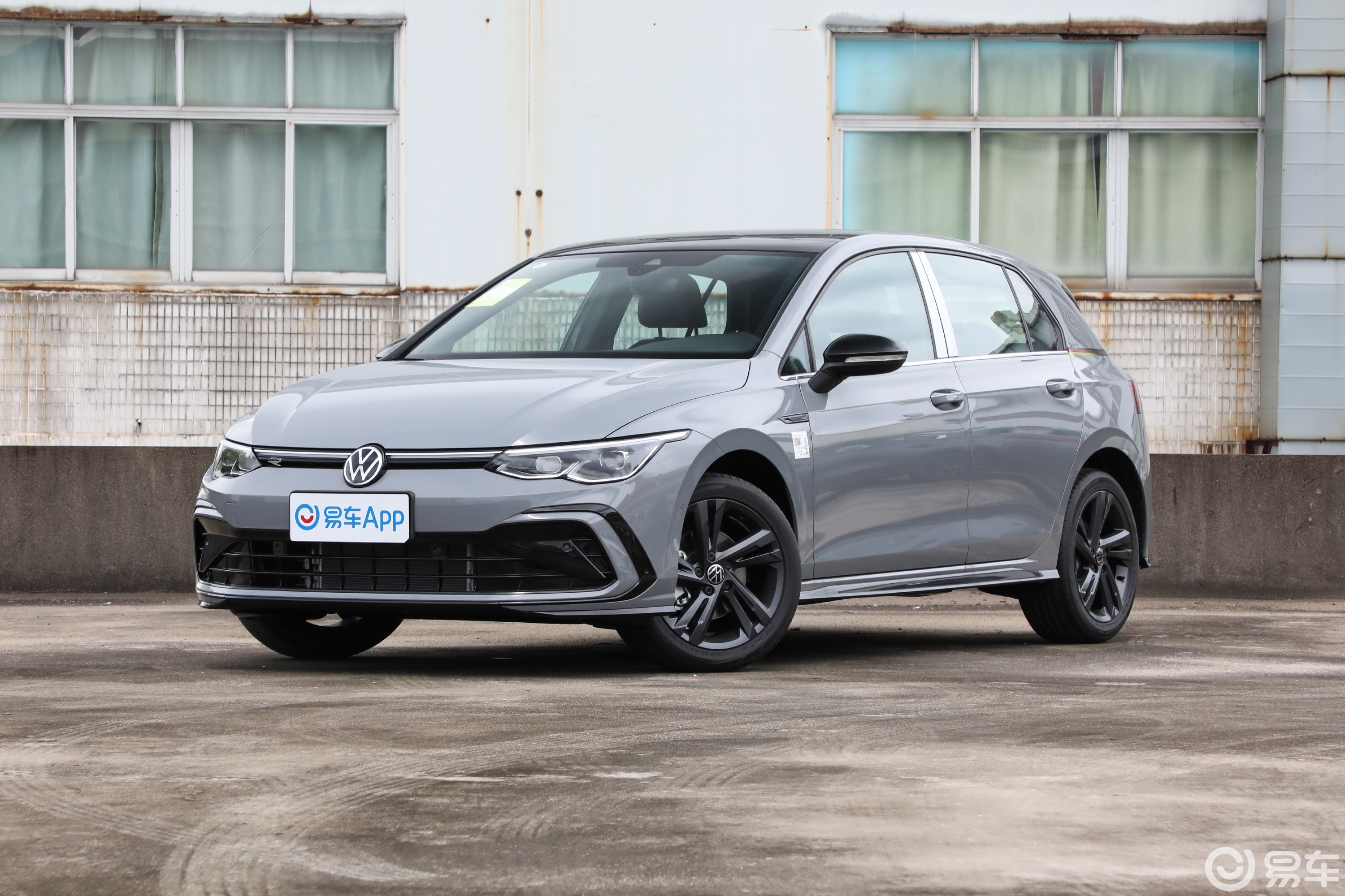 【高尔夫280TSI R-Line 20周年纪念版侧前45度车头向左水平图片-汽车图片大全】-易车