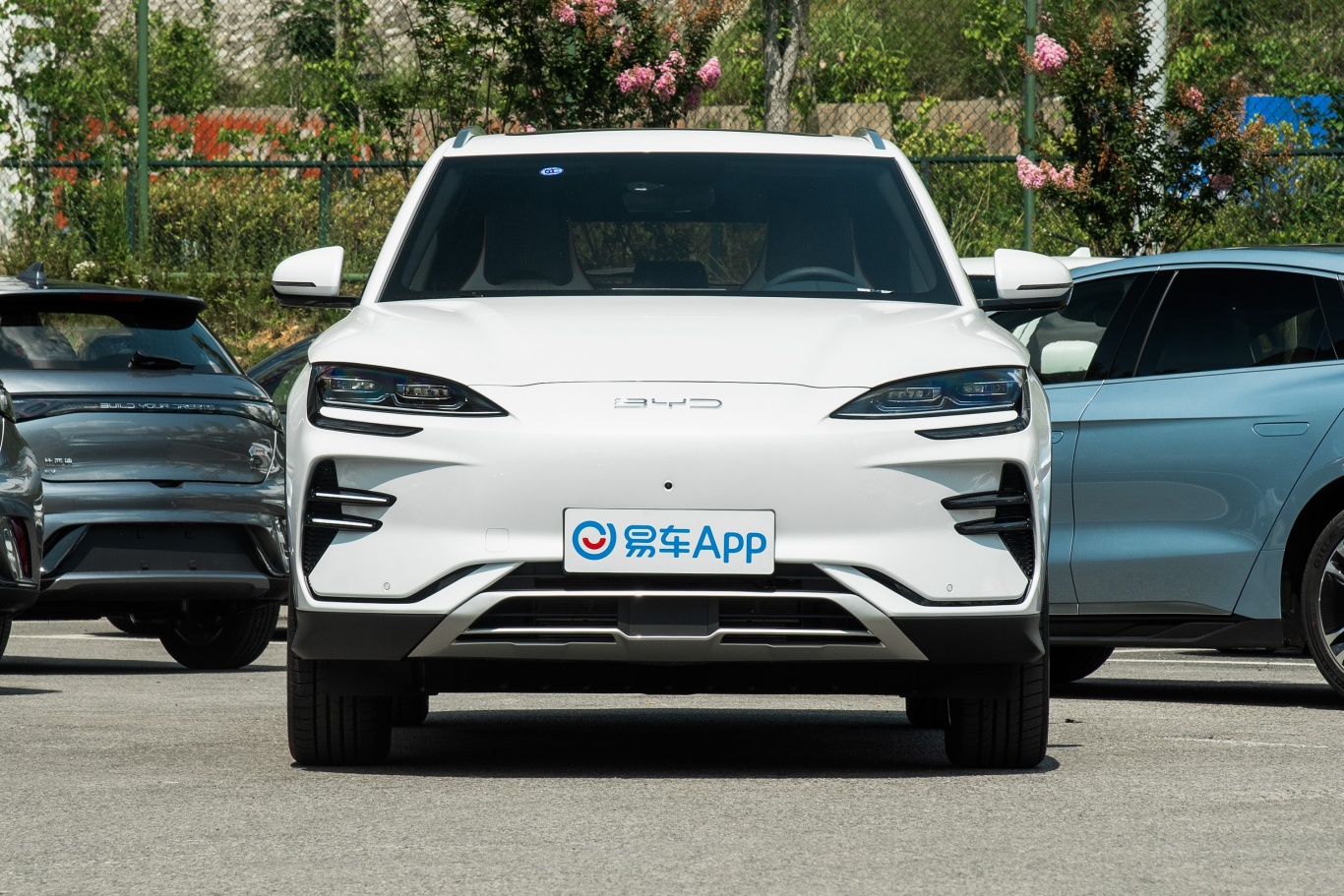 【宋PLUS新能源EV 冠军版 520km 尊贵型正前水平图片-汽车图片大全】-易车