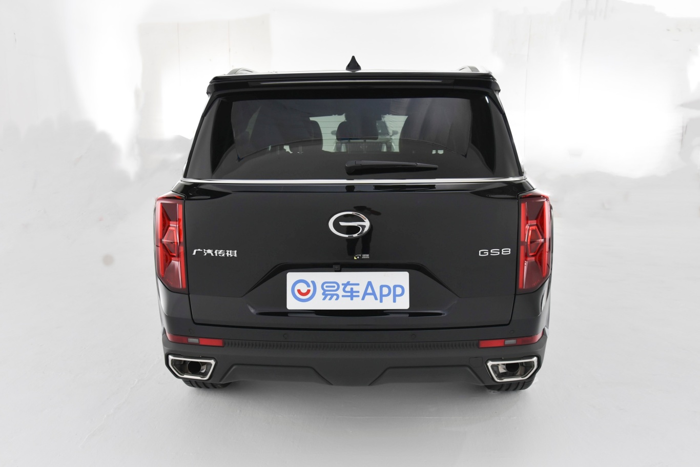 【传祺GS8领航系列 2.0T 两驱豪华智联版 7座正后水平图片-汽车图片大全】-易车