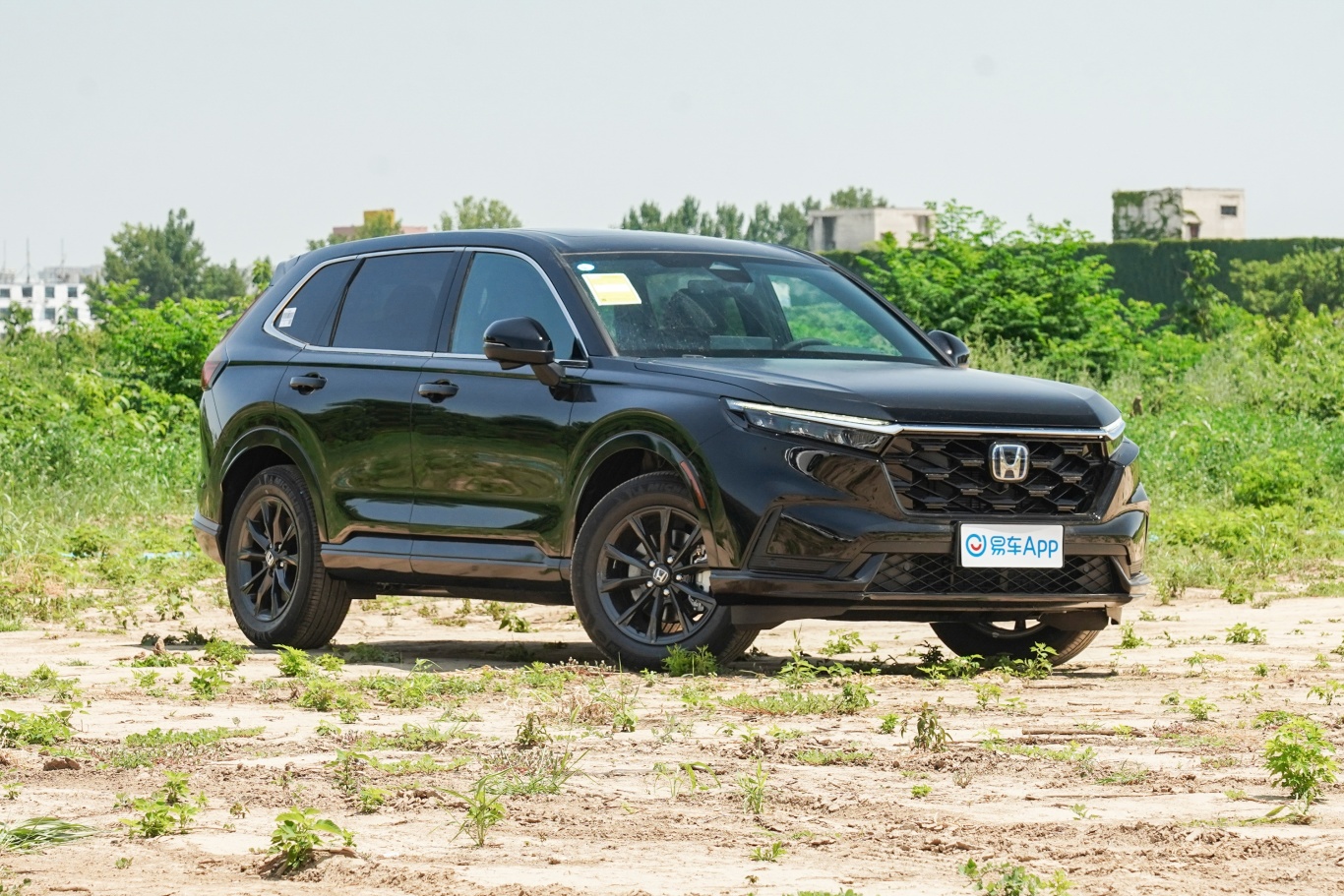 【本田CR-V混动 2.0L 两驱智耀版侧前45度车头向右水平图片-汽车图片大全】-易车
