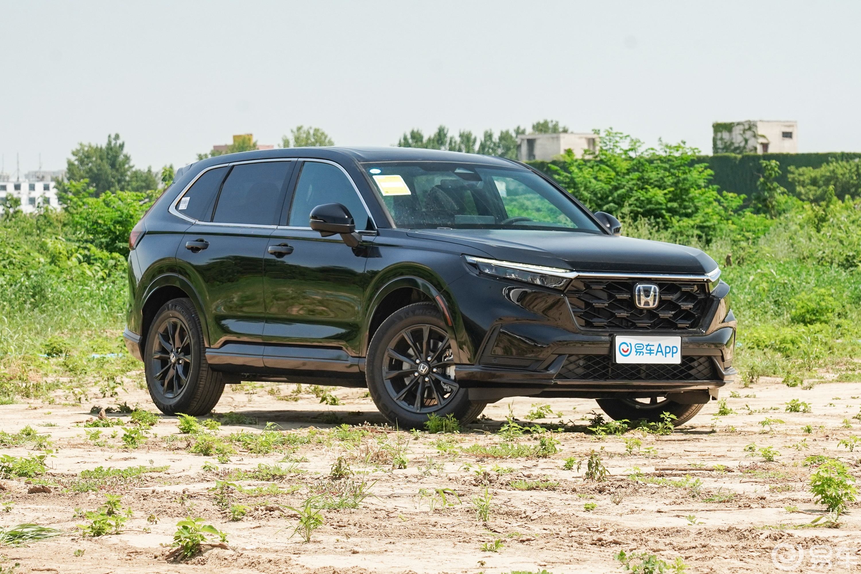 【本田CR-V混动 2.0L 两驱智耀版侧前45度车头向右水平图片-汽车图片大全】-易车