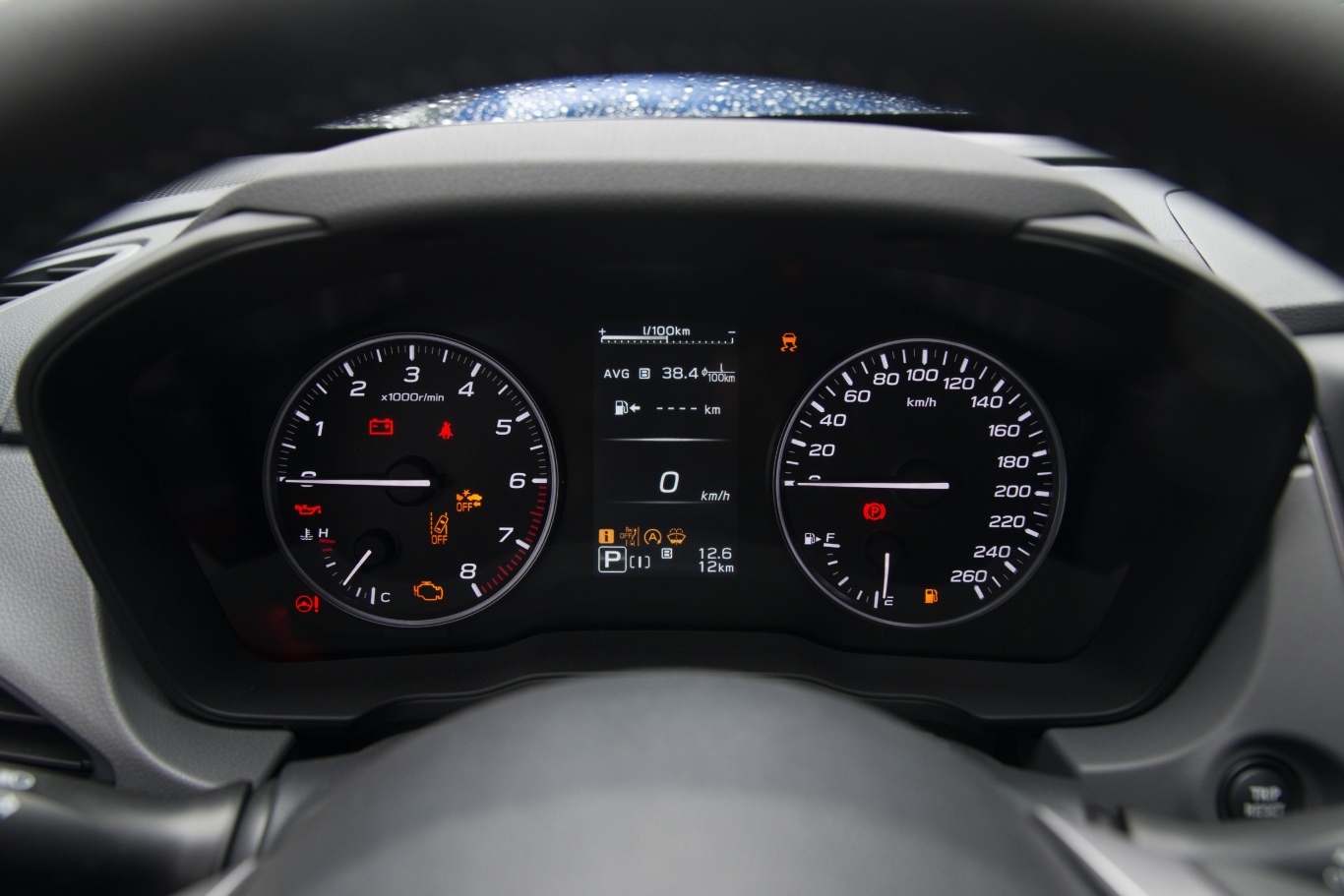 【旭豹2.5i 精英版EyeSight仪表盘图片-汽车图片大全】-易车