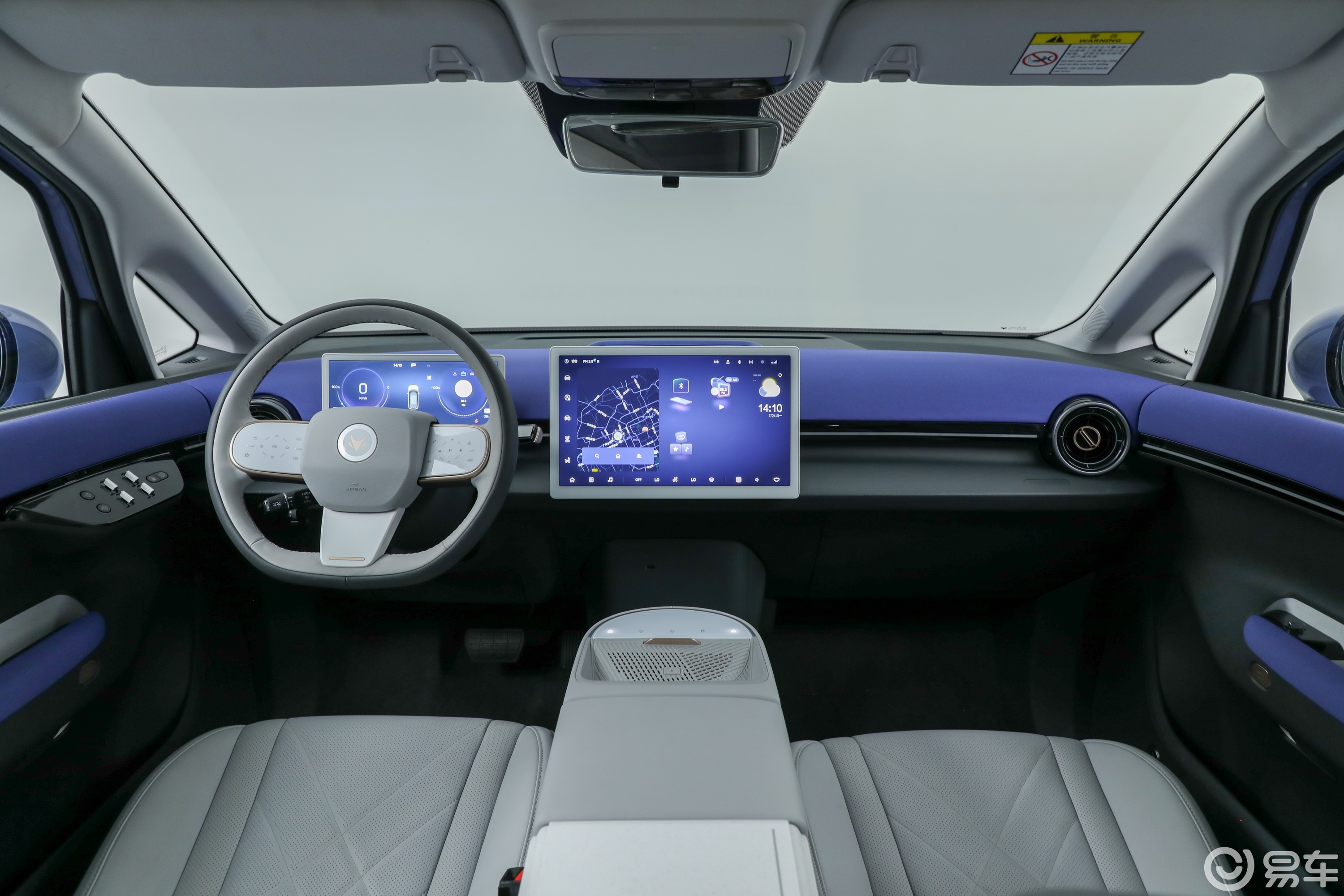 【极狐考拉500km 亲子版Pro内饰全景正拍图片-汽车图片大全】-易车