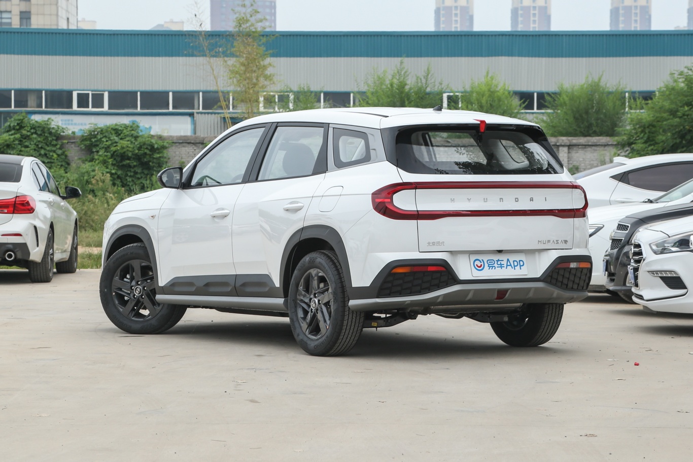 【现代ix35沐飒 2.0L GLS领先版侧后45度车头向左水平图片-汽车图片大全】-易车