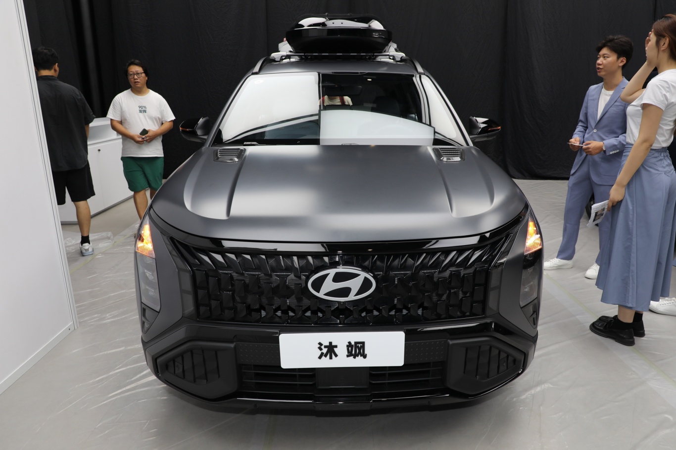 【现代ix35沐飒 2.0L TOP旗舰曜夜版图片-汽车图片大全】-易车