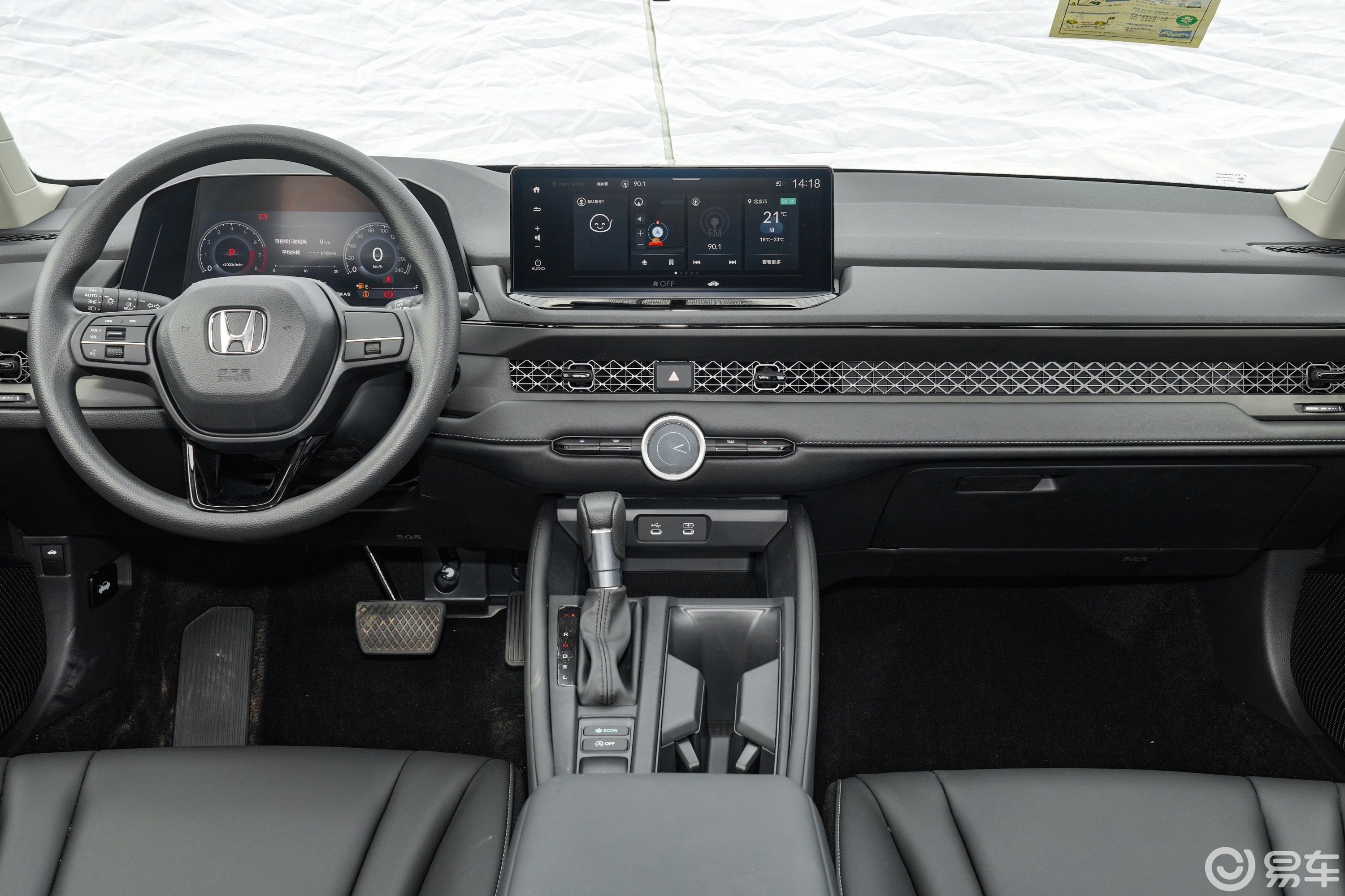 【雅阁260TURBO 舒适版中控台整体图片-汽车图片大全】-易车