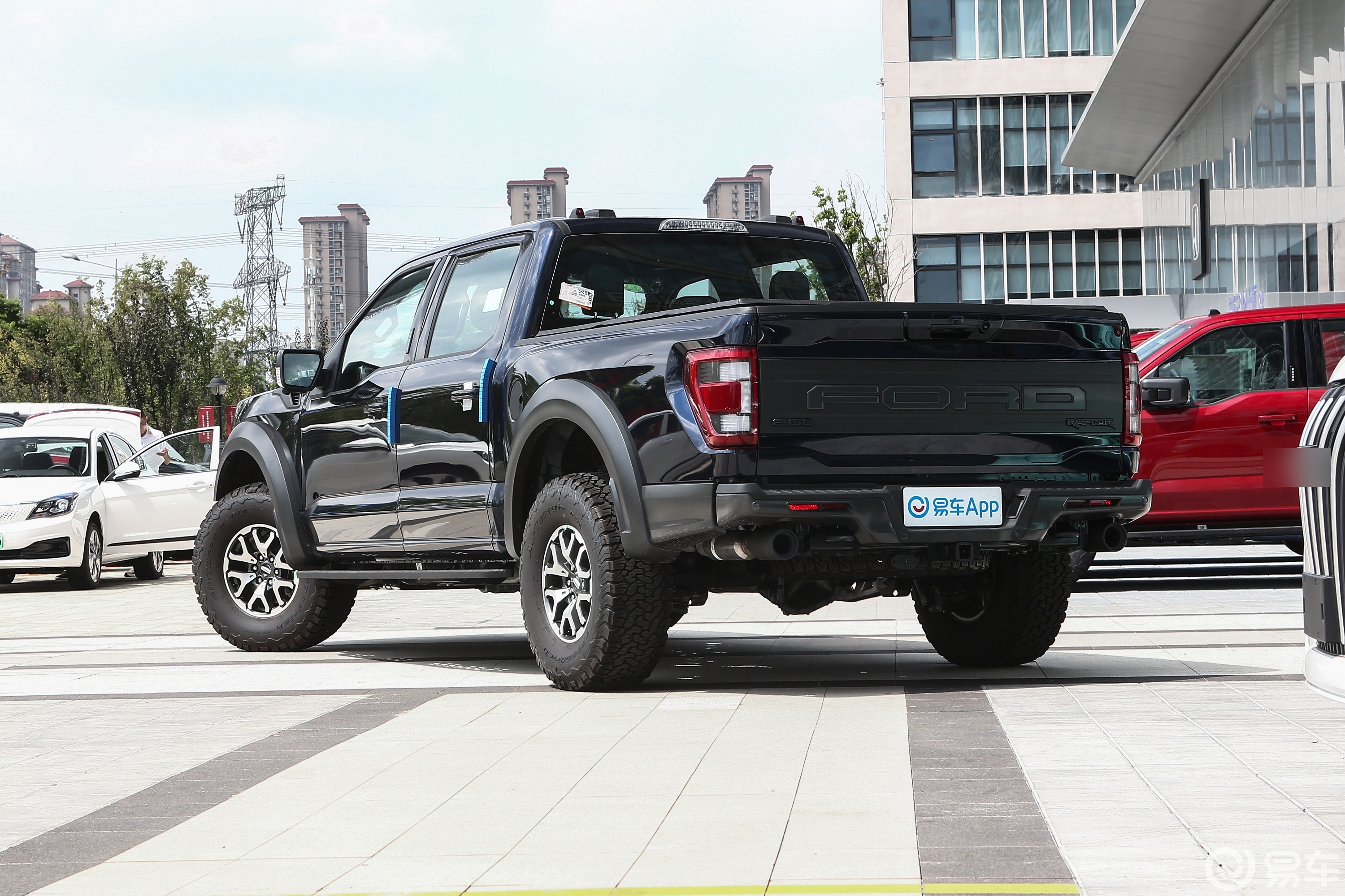 【福特F-1503.5T 猛禽侧后45度车头向左水平图片-汽车图片大全】-易车