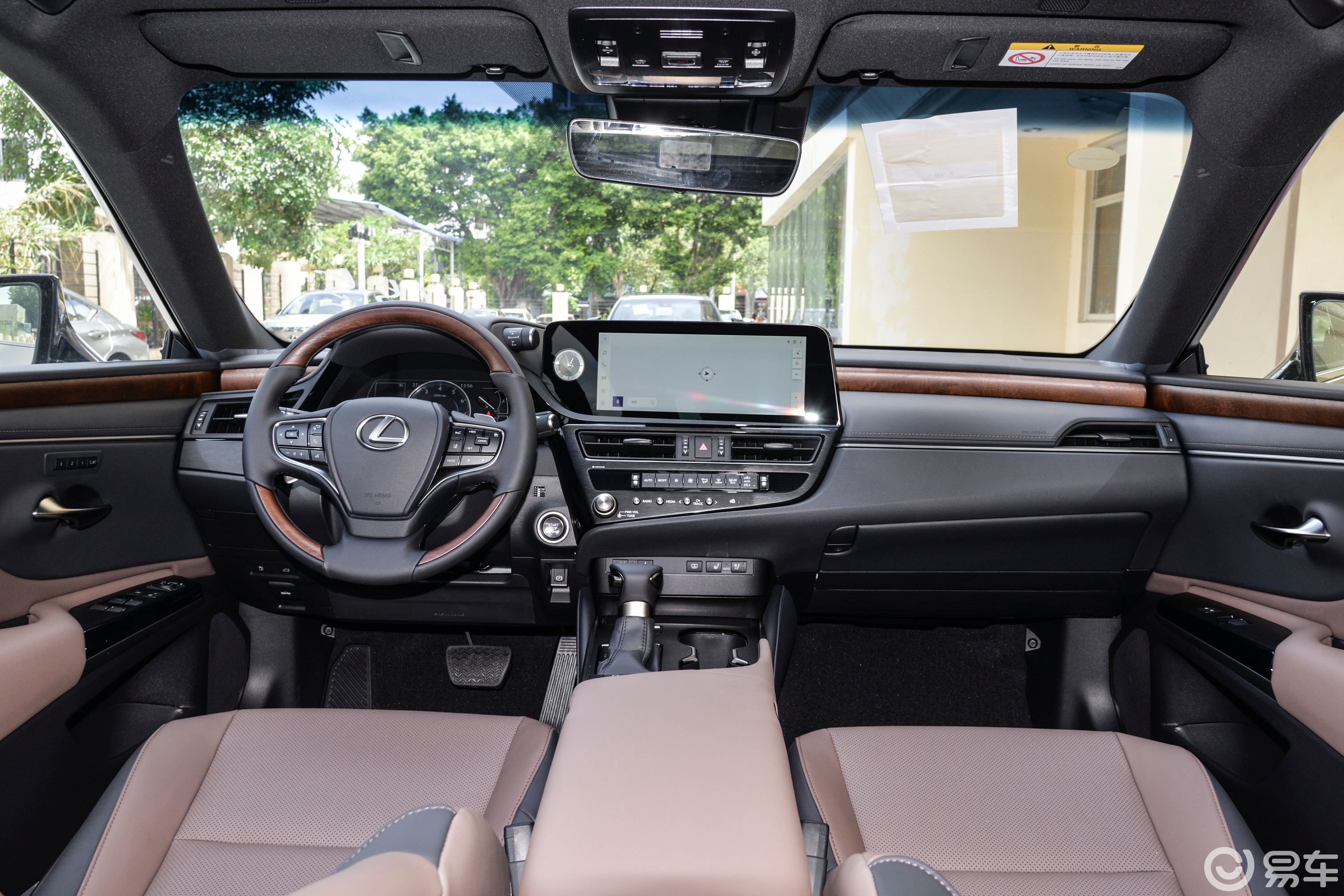 【雷克萨斯ES260 尊享版内饰全景正拍图片-汽车图片大全】-易车