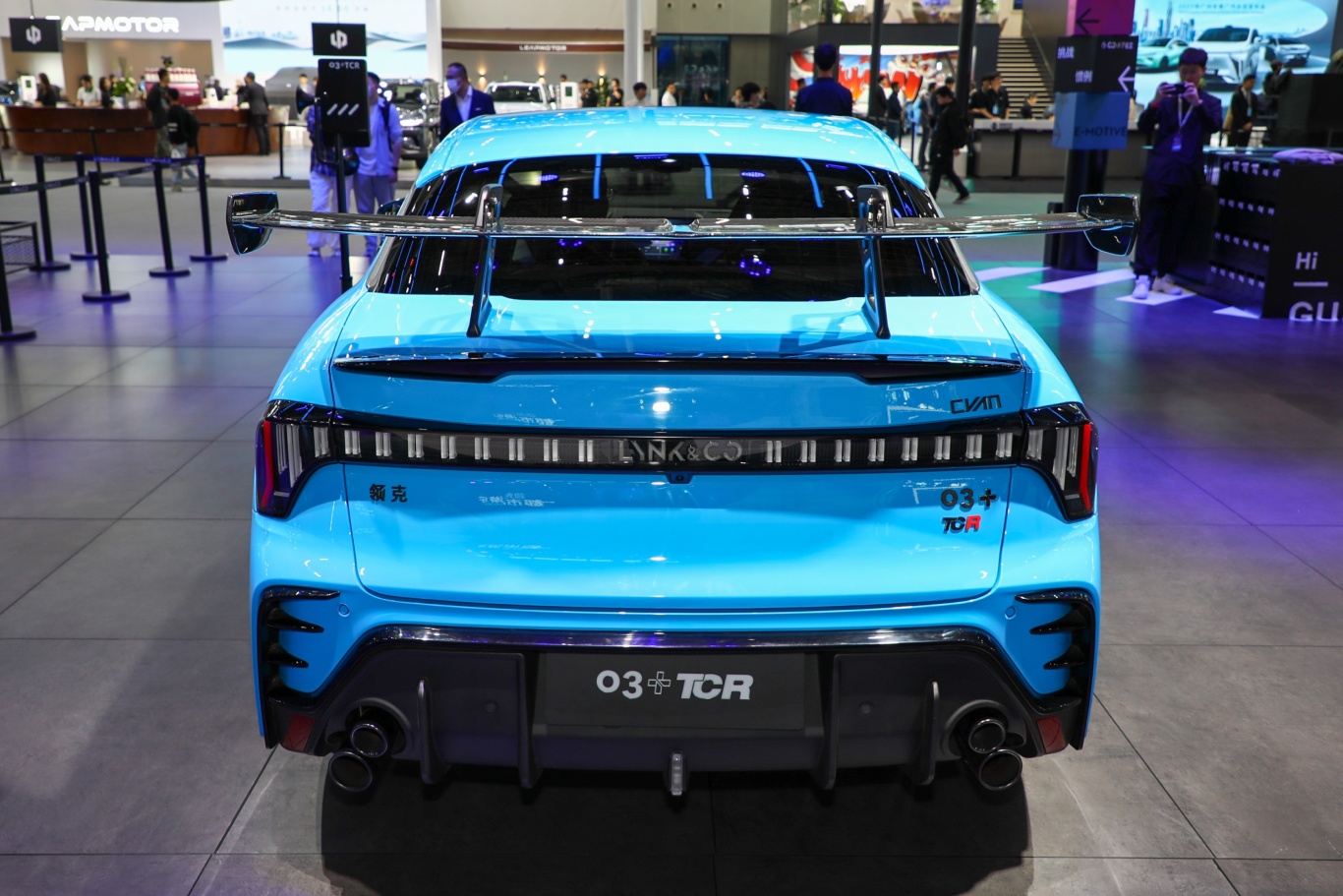 【领克0303+ 2.0T 自动两驱TCR Cyan 2座图片-汽车图片大全】-易车