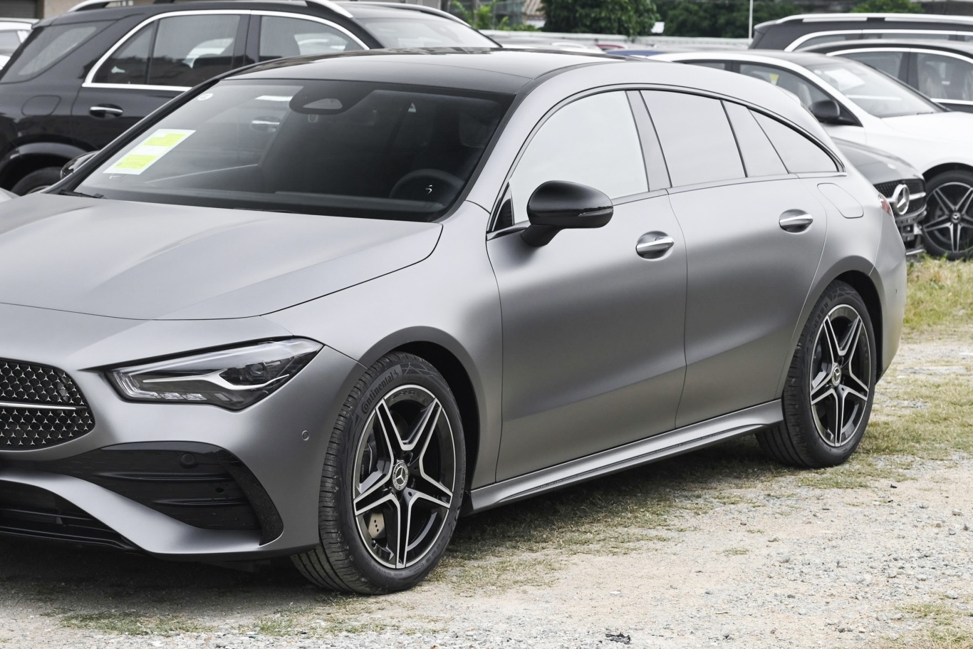 【奔驰CLA级CLA 260 4MATIC 五门猎跑车外观细节图片-汽车图片大全】-易车