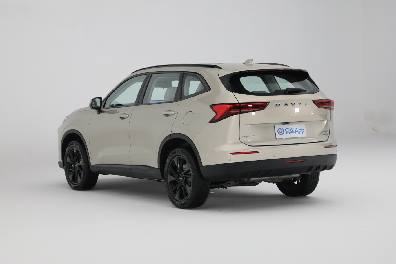 【哈弗H62.0T 四驱Max侧后45度车头向左水平图片-汽车图片大全】-易车