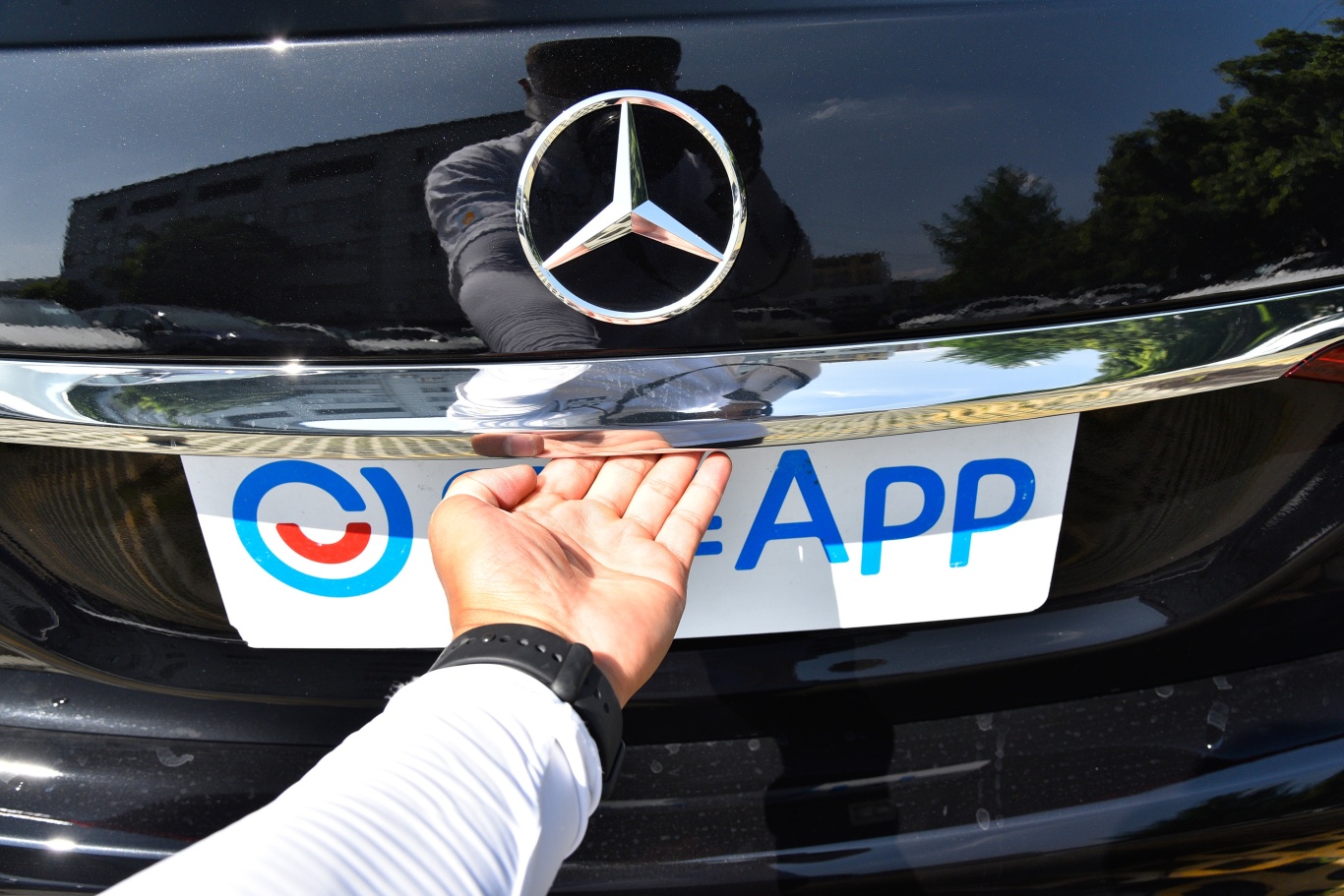 【奔驰S级改款 S 400 L 豪华型后备厢图片-汽车图片大全】-易车