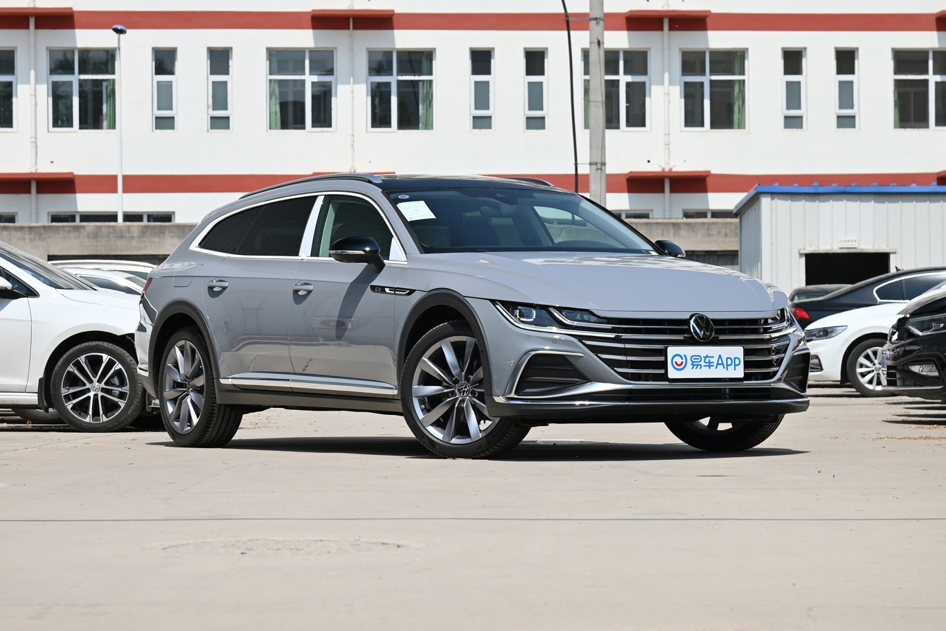 【一汽-大众CC猎装车 380TSI 猎风版侧前45度车头向右水平图片-汽车图片大全】-易车