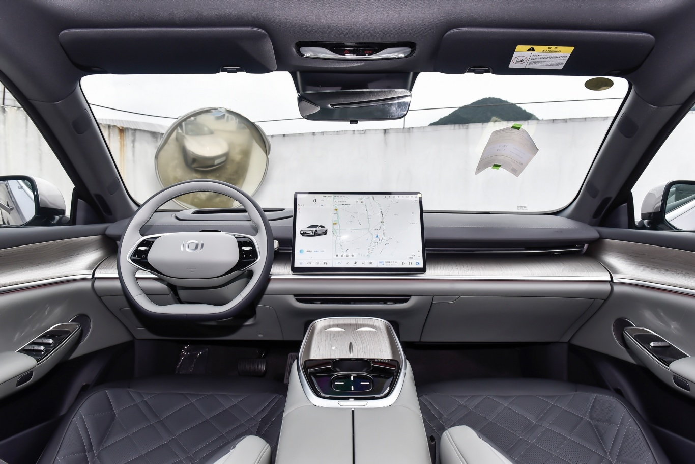 【长安启源A07纯电 真香版 515km 尊贵版 58.1kWh内饰全景正拍图片-汽车图片大全】-易车