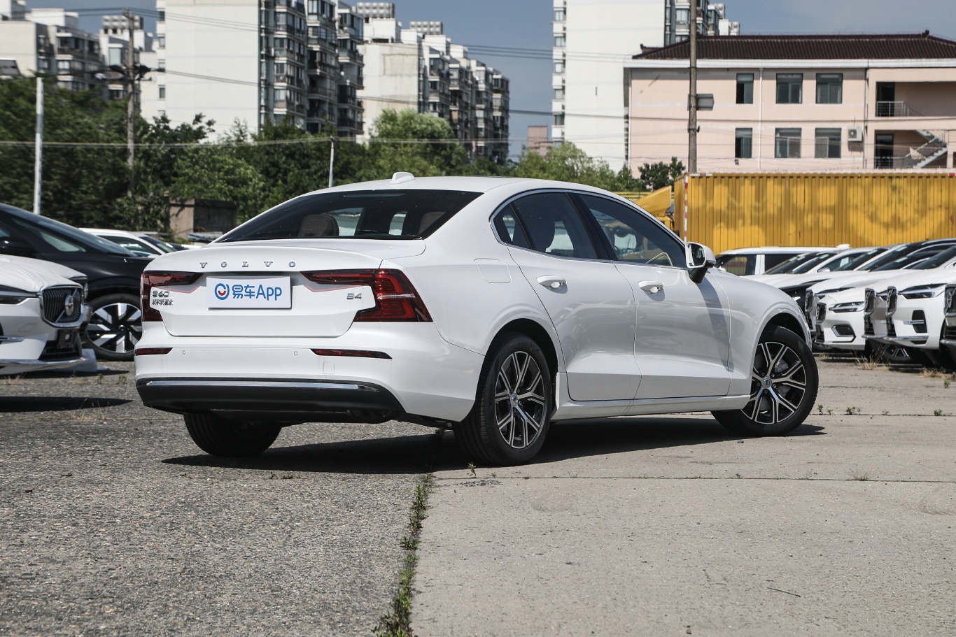 【沃尔沃S60B4 智逸豪华版侧后45度车头向右水平图片-汽车图片大全】-易车